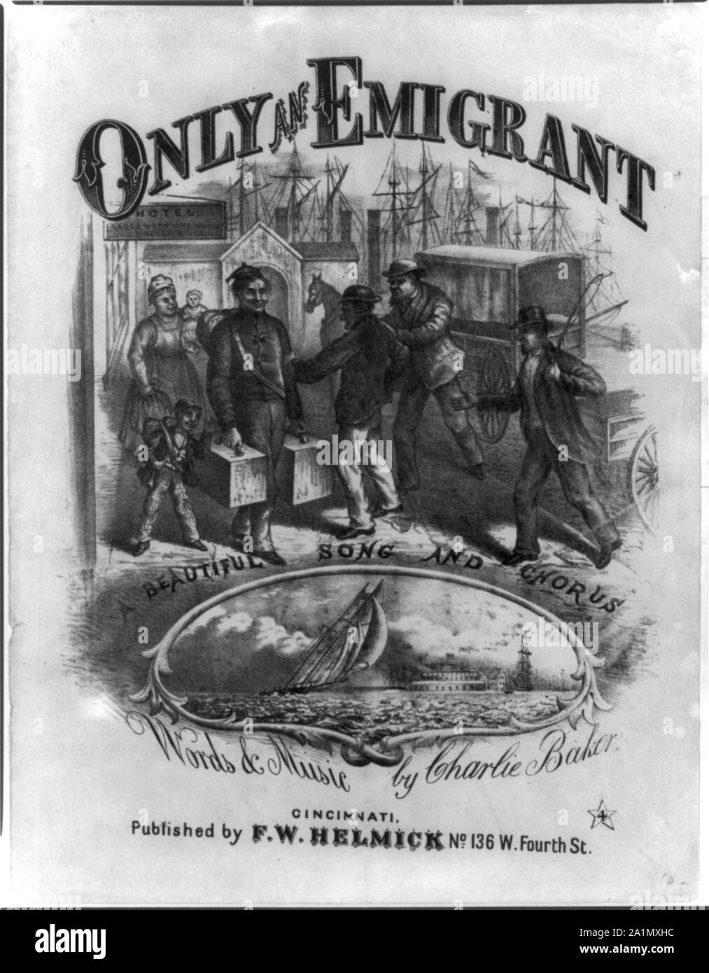 Only An Emigrant Black and White Stock Photos & Images - Alamy