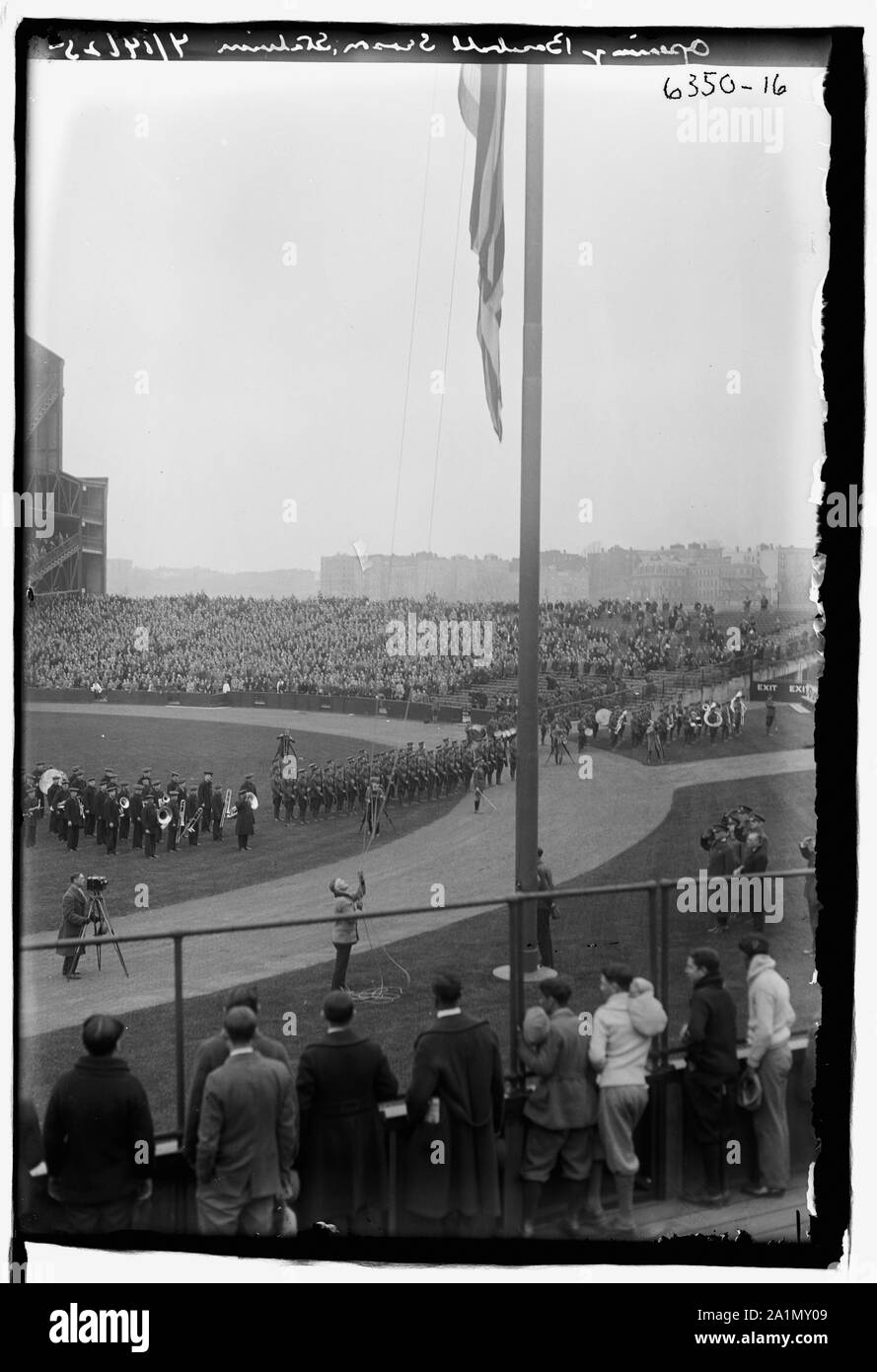 Baseball ceremony Black and White Stock Photos & Images - Alamy