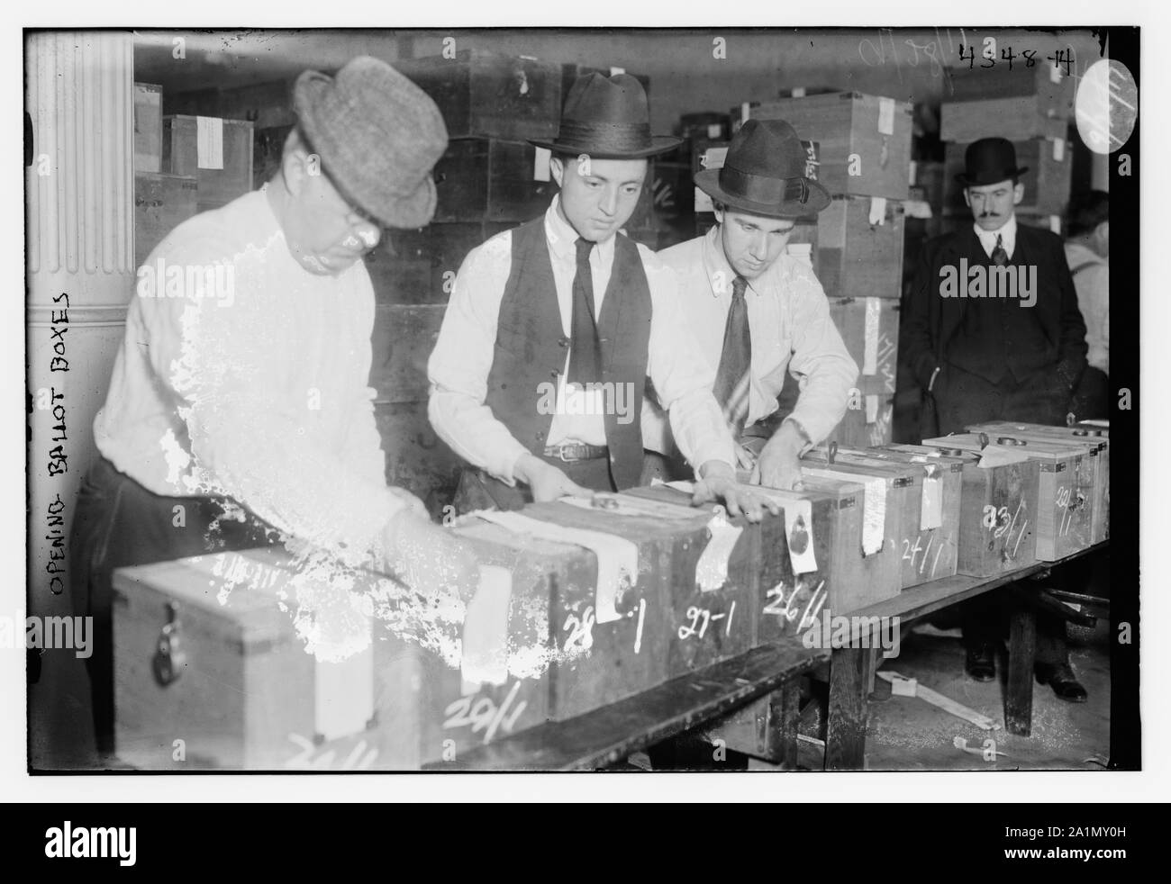 Ballot ballots Black and White Stock Photos & Images - Alamy