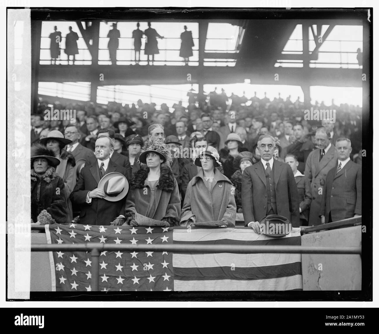 Opening game, 1924 Stock Photo - Alamy
