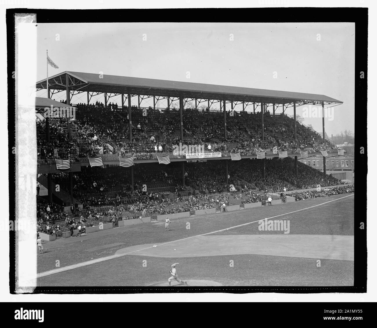 Opening game, 1923 Stock Photo - Alamy