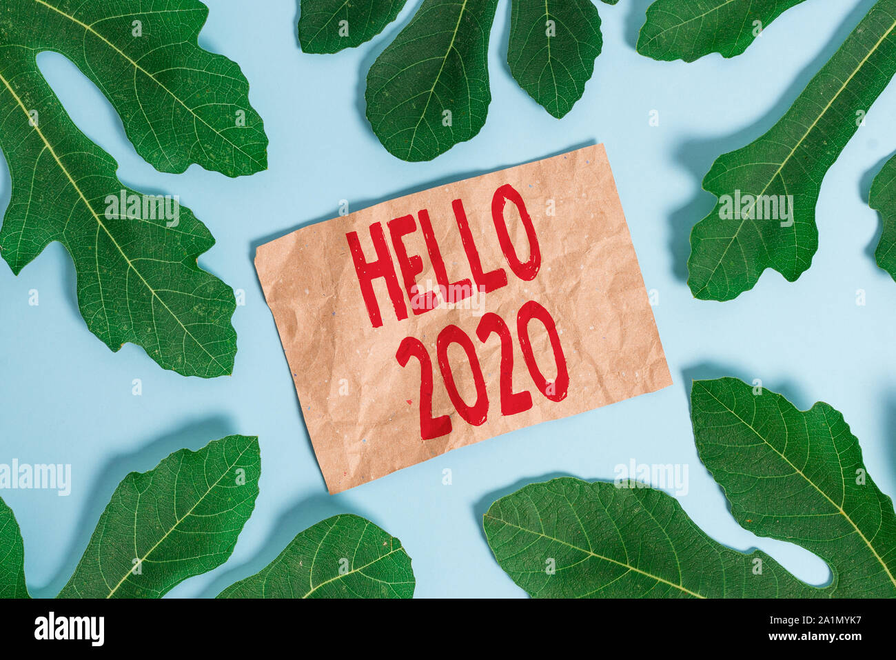 Word writing text Hello 2020. Business photo showcasing expression or ...