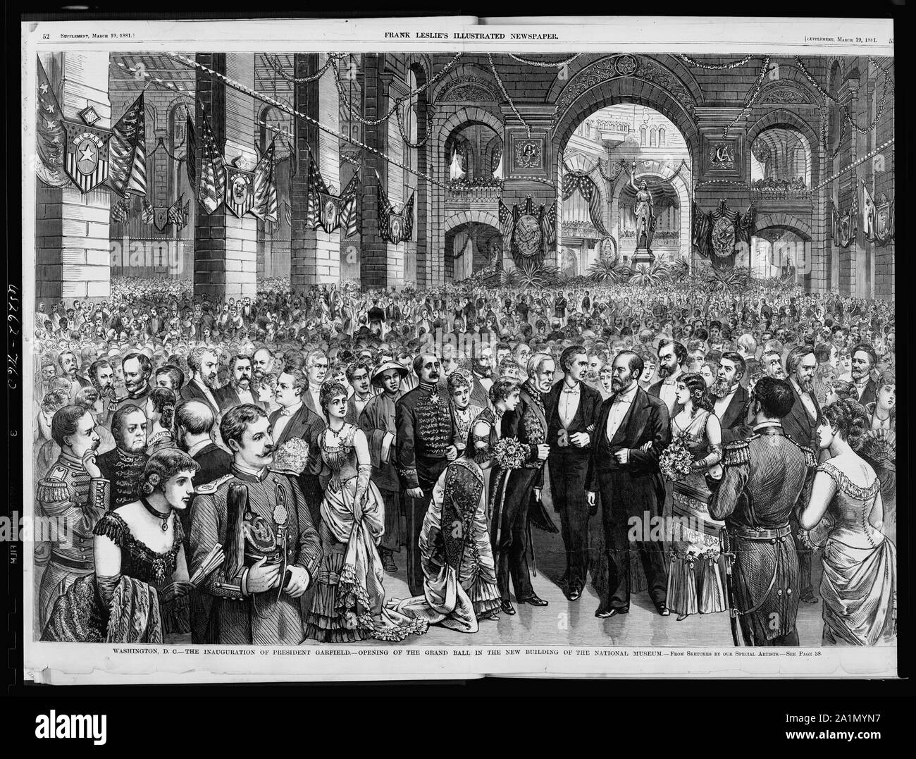 Opening of the Grand Ball in the new building of the National Museum ...