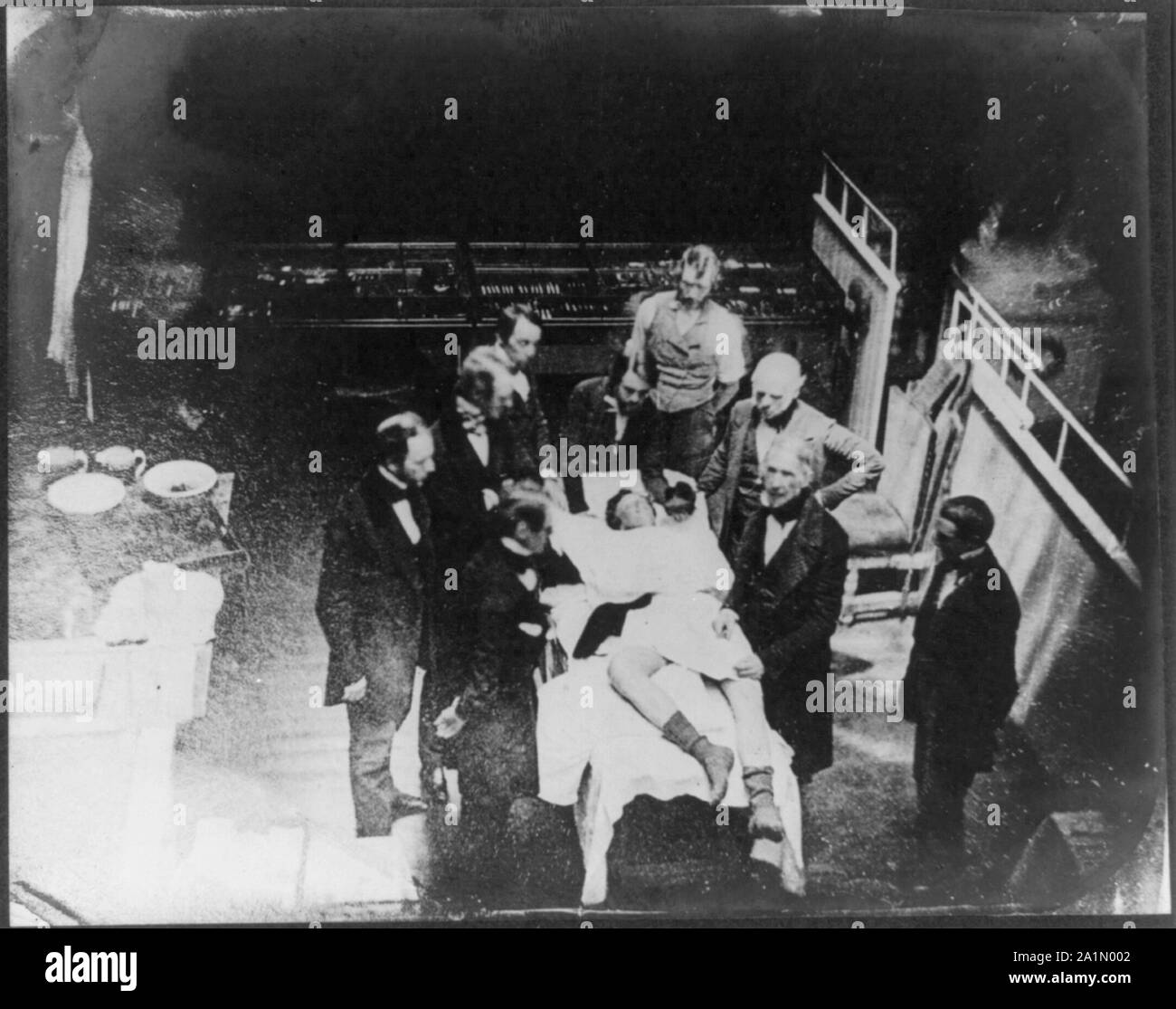 Operating room of the Massachusetts General Hospital, Boston Stock ...