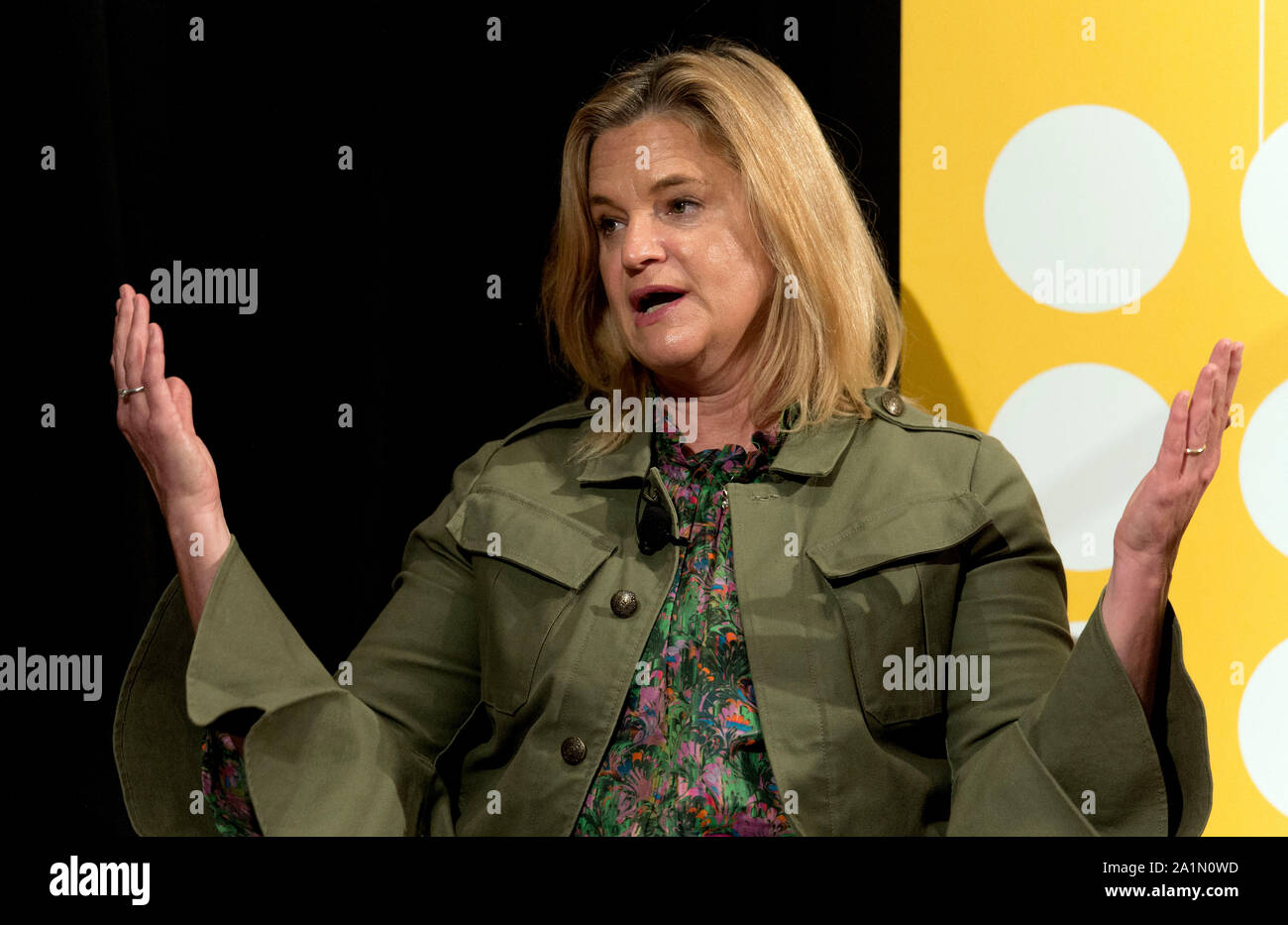 Austin, Texas, USA. 27th Sep, 2019. JEN PALMIERI participates in a ...