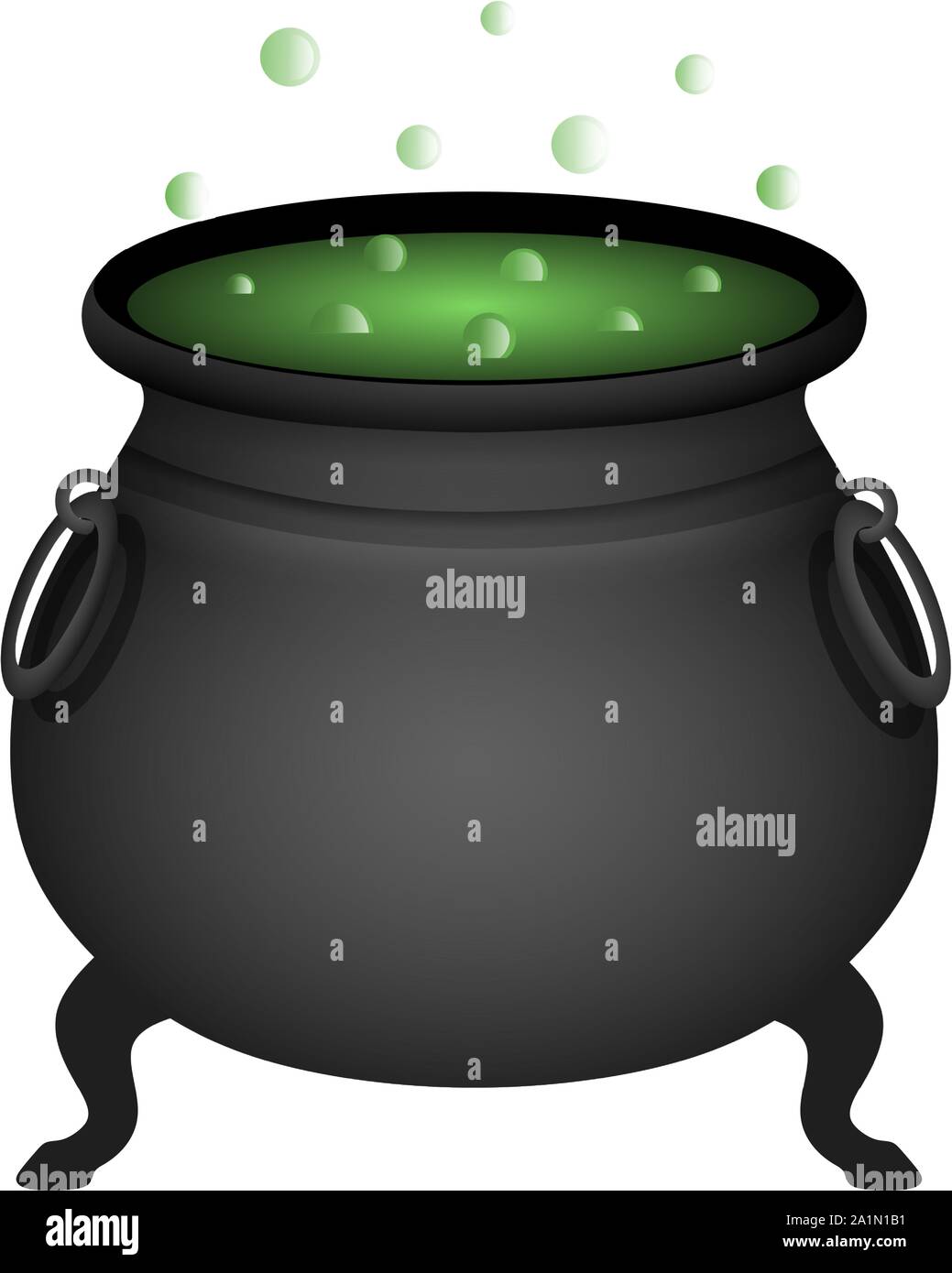 isolated witch cauldron illustration Stock Vector Image & Art - Alamy