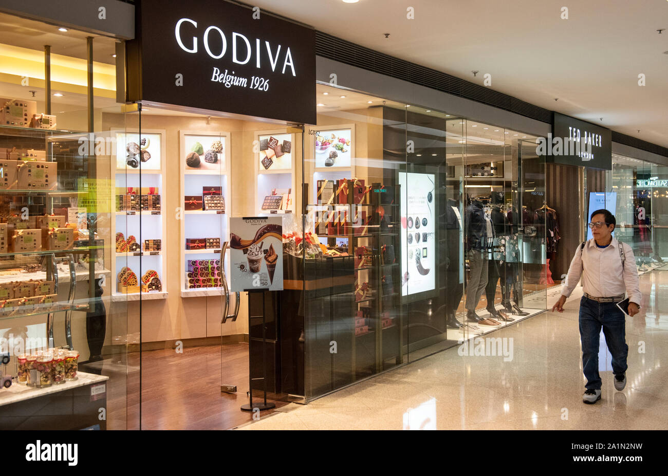 Belgian multinational chocolate manufacturer and brand chain Godiva ...