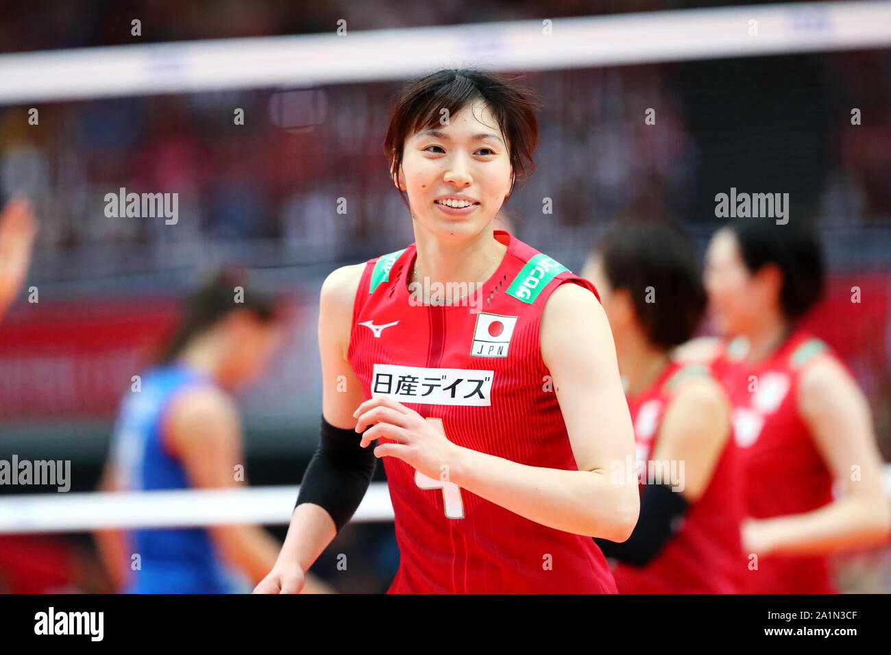 Osaka, Japan. 27th Sep, 2019. Risa Shinnabe (JPN) Volleyball : 2019 ...