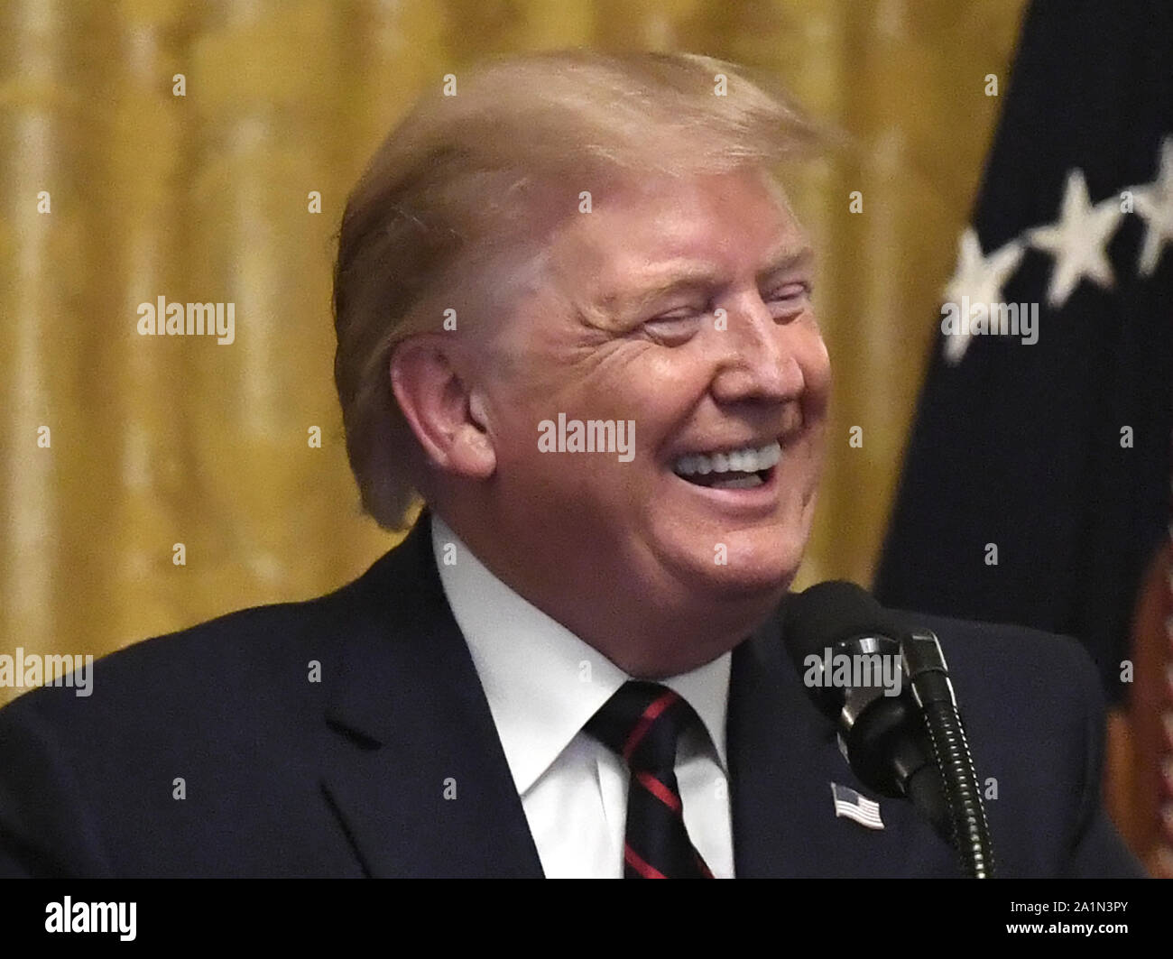 Washington, United States. 27th Sep, 2019. President Donald Trump ...