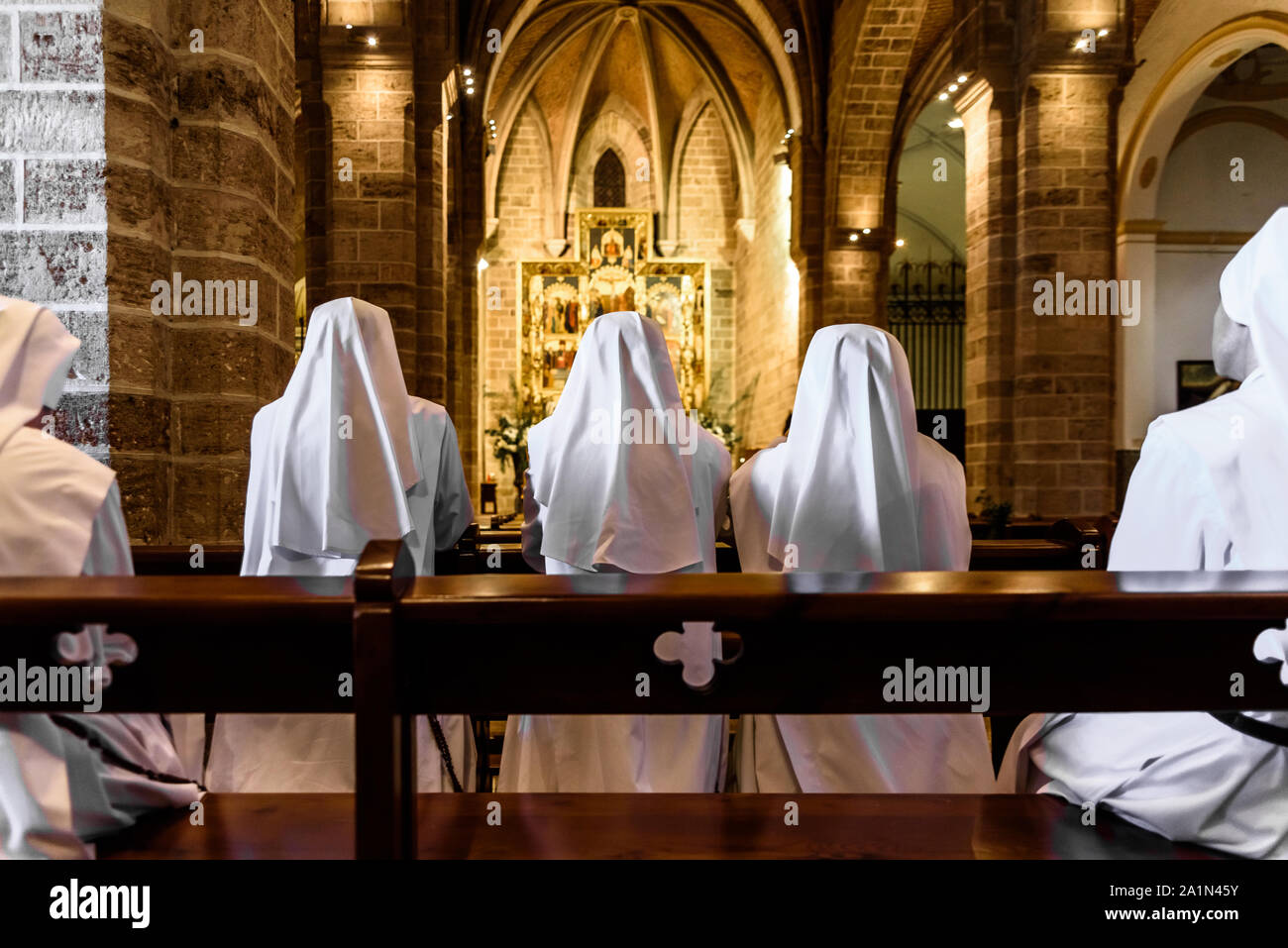 White Robe Christianity Stock Photos & White Robe Christianity Stock ...