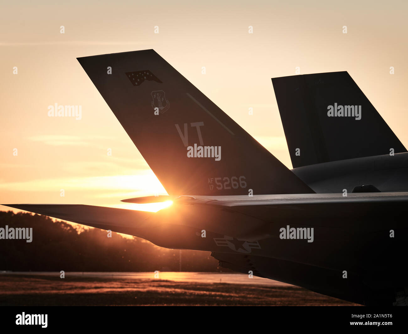 The 158th Fighter Wing here received it's first two F-35 Lightning IIs ...