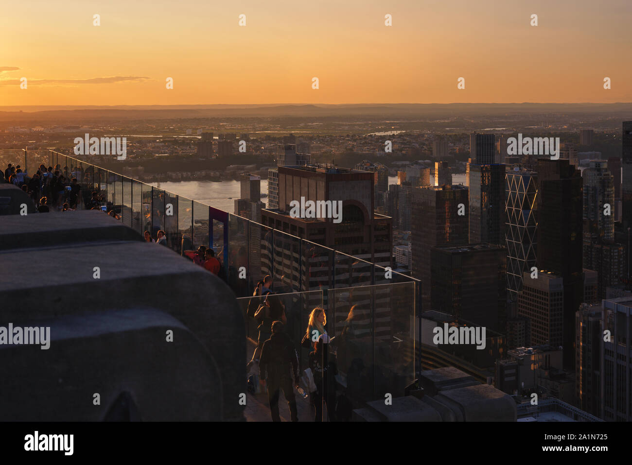 Overlooking New York City High Resolution Stock Photography and Images ...