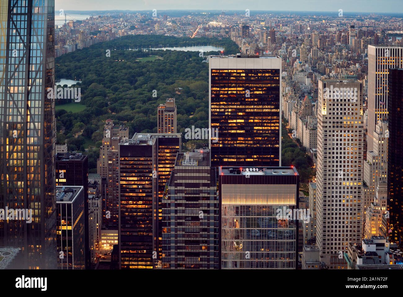 Central park aerial hi-res stock photography and images - Alamy