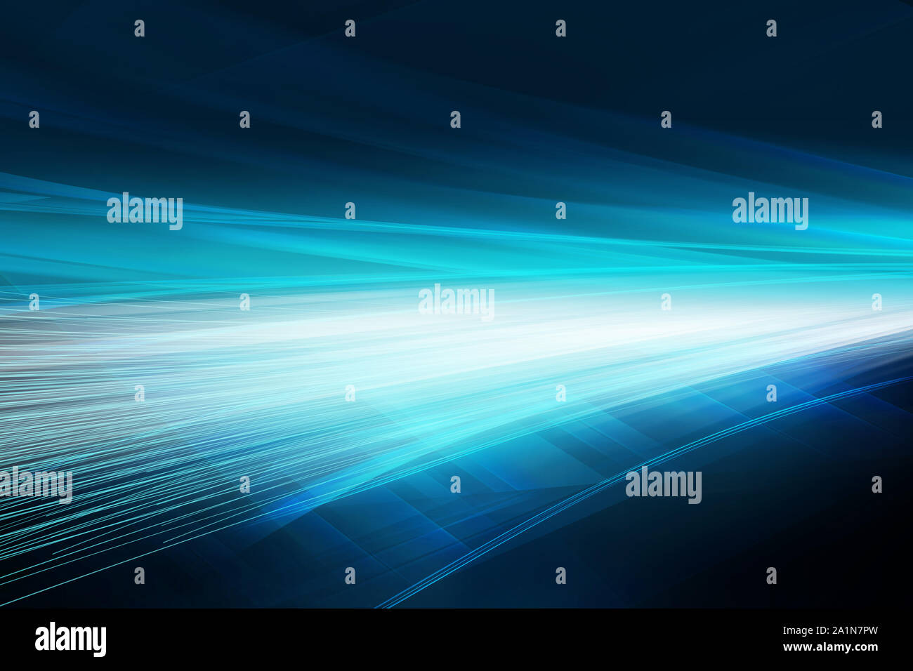 Cyberspace world, transmitting data moving through high speed ...