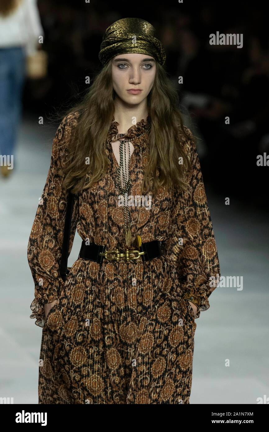 Fashion runway 2020 celine hi-res stock photography and images - Alamy