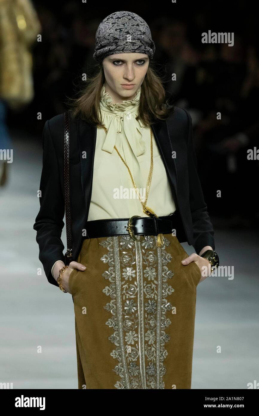 Fashion runway 2020 celine hi-res stock photography and images - Alamy