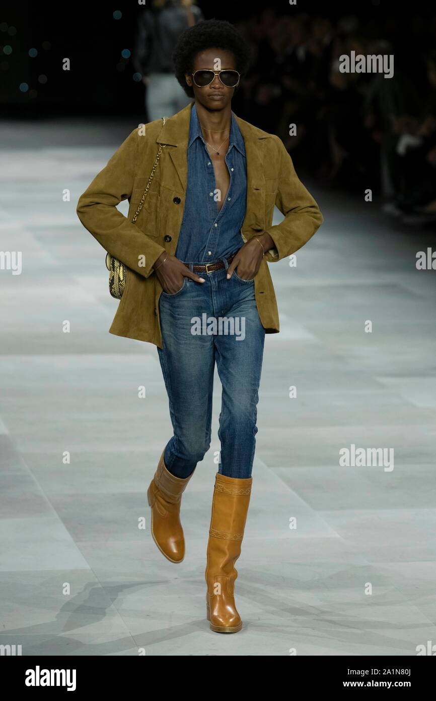 Fashion runway 2020 celine hi-res stock photography and images - Alamy