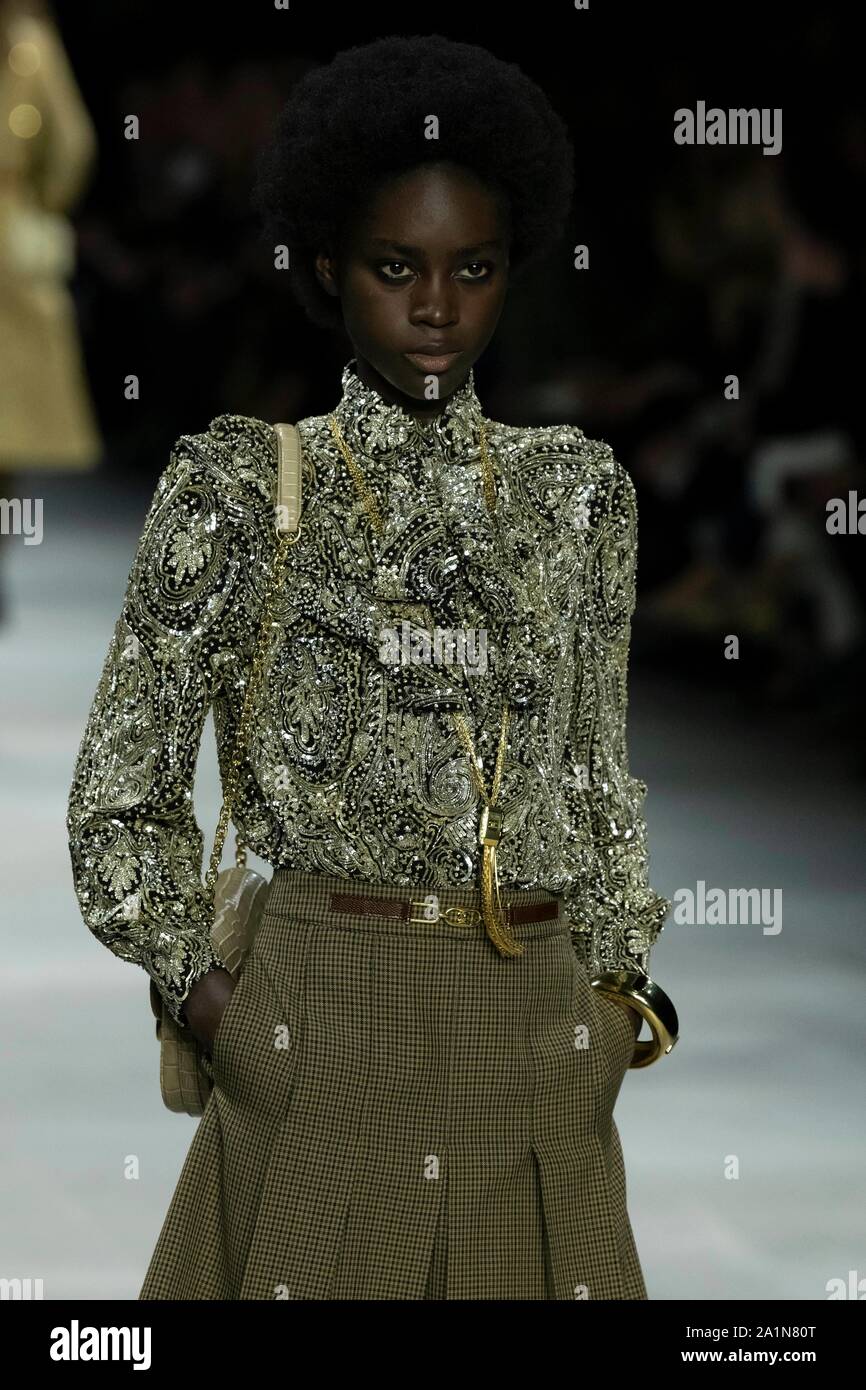 Fashion runway 2020 celine hi-res stock photography and images - Alamy