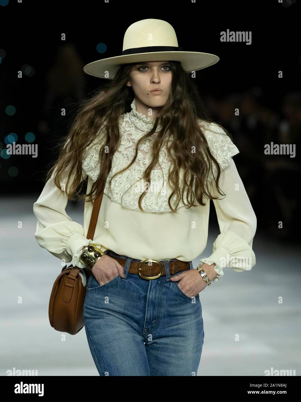 Fashion runway 2020 celine hi-res stock photography and images - Alamy