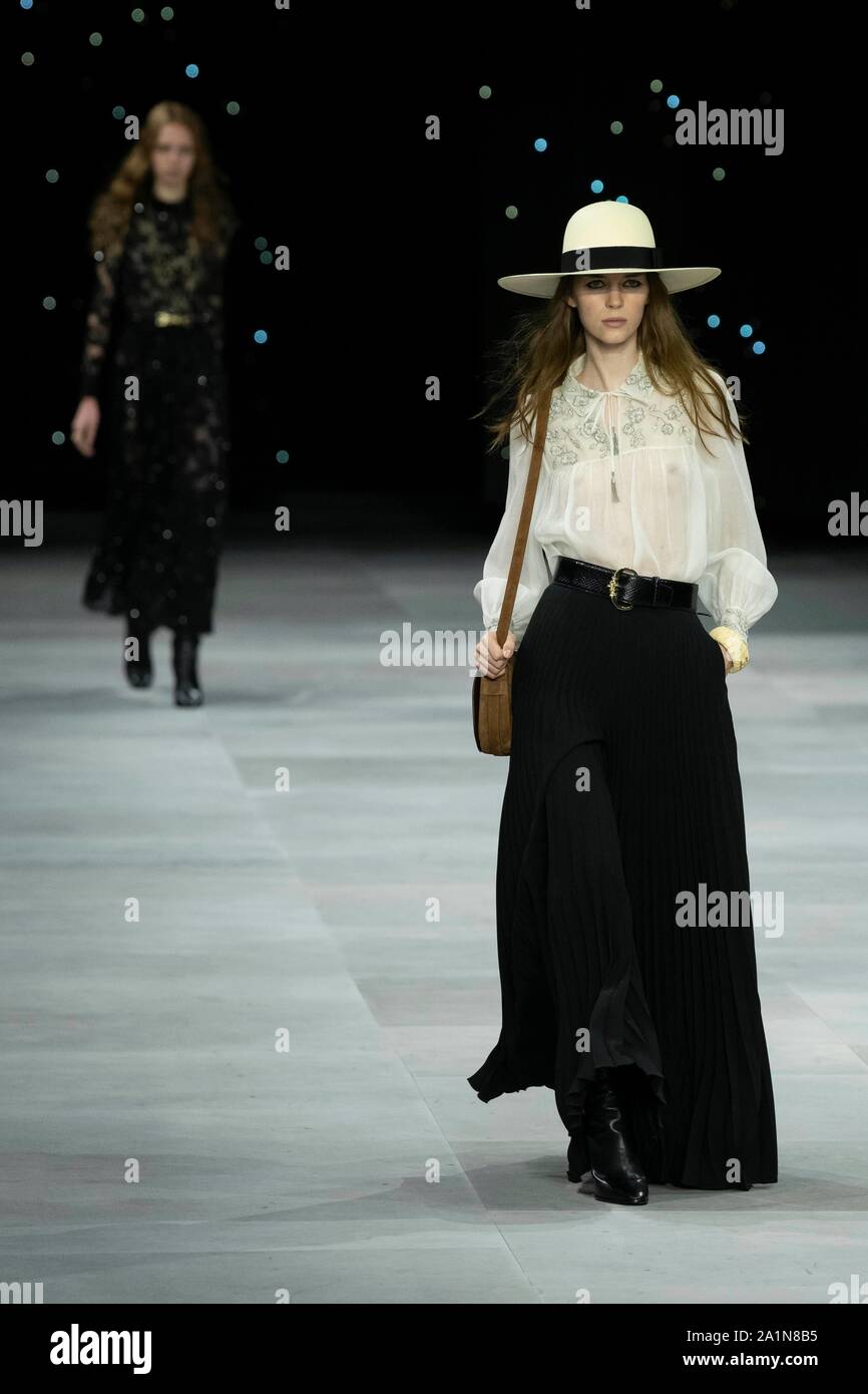 Fashion runway 2020 celine hi-res stock photography and images - Alamy