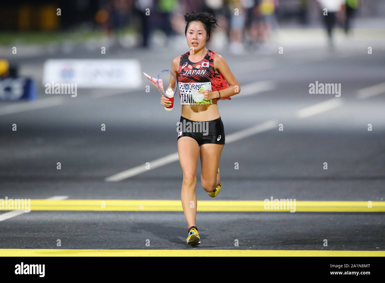 Doha, Qatar. 28th Sep, 2019. Mizuki Tanimoto (JPN) Athletics : IAAF ...
