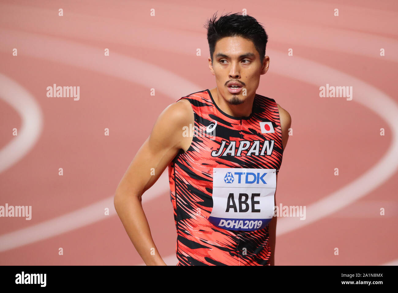 Doha, Qatar. 27th Sep, 2019. Takatoshi Abe (JPN) Athletics : IAAF World ...