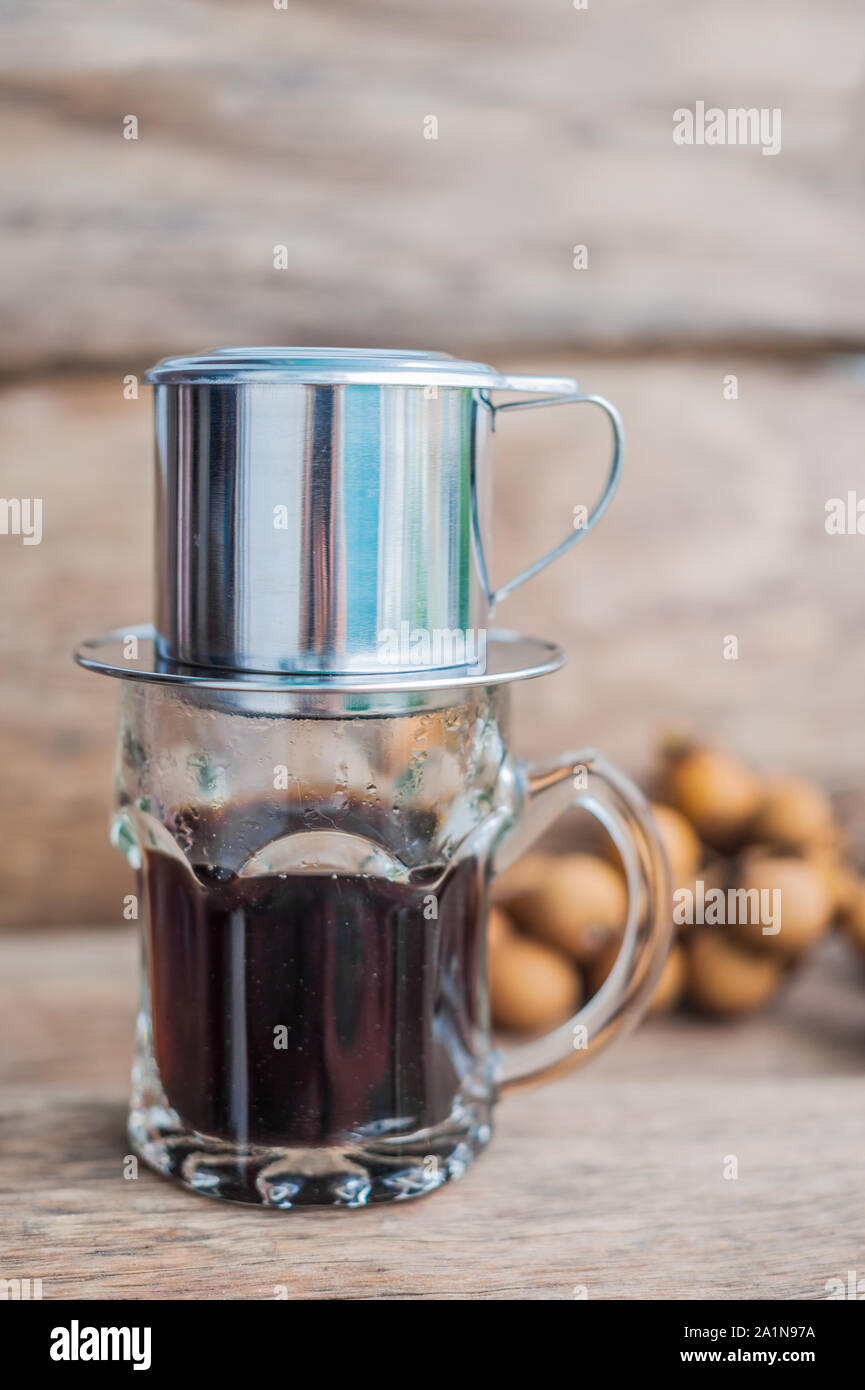 Vietnamese phin coffee maker hi-res stock photography and images - Alamy