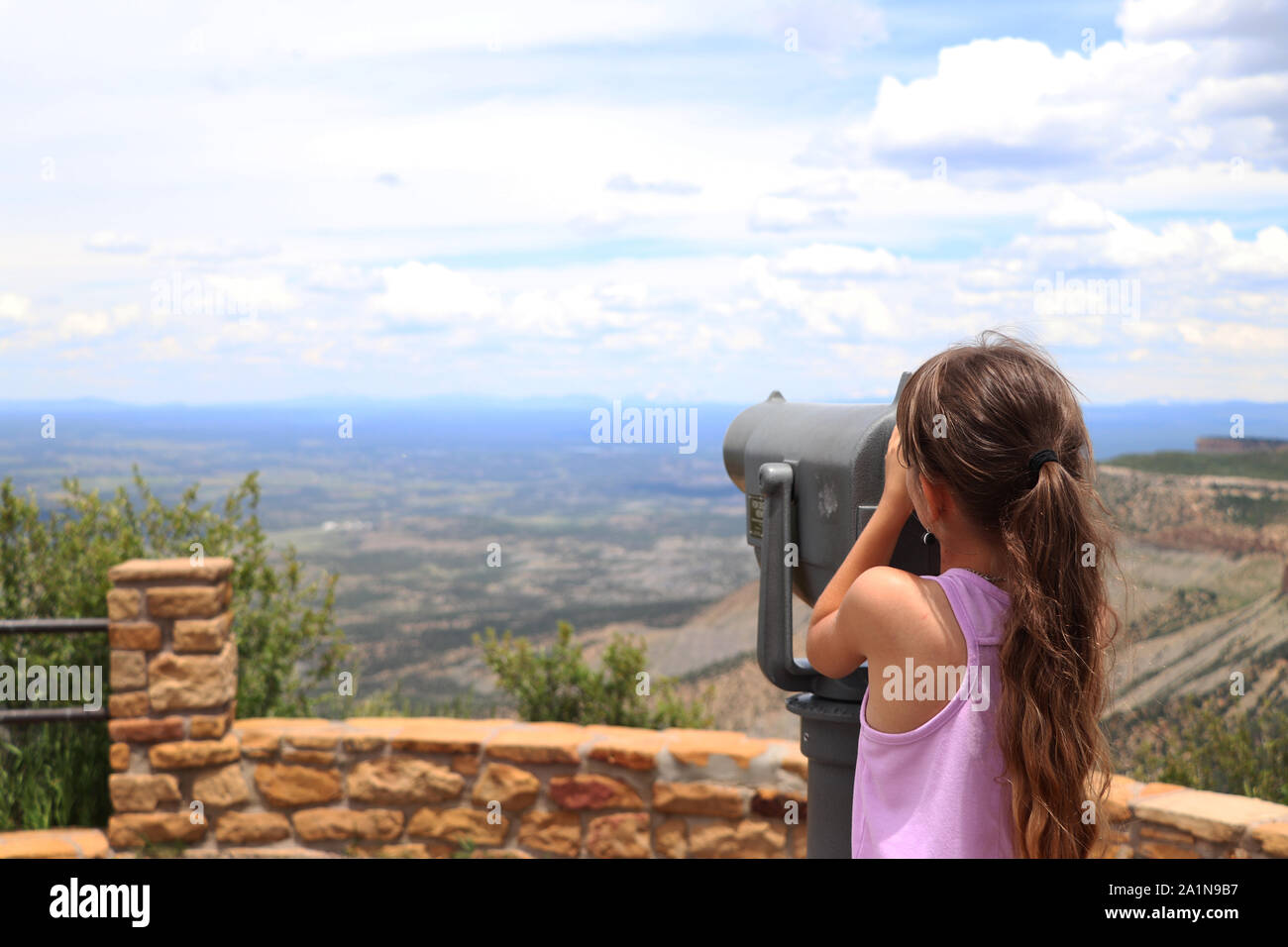 Child enjoying view hi-res stock photography and images - Alamy