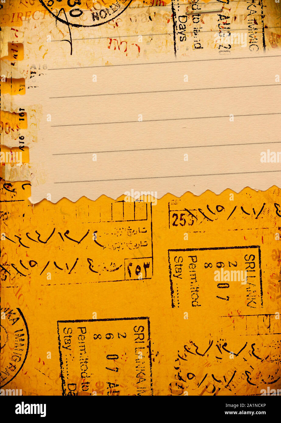 Close up of Old Paper for Background Stock Photo - Alamy