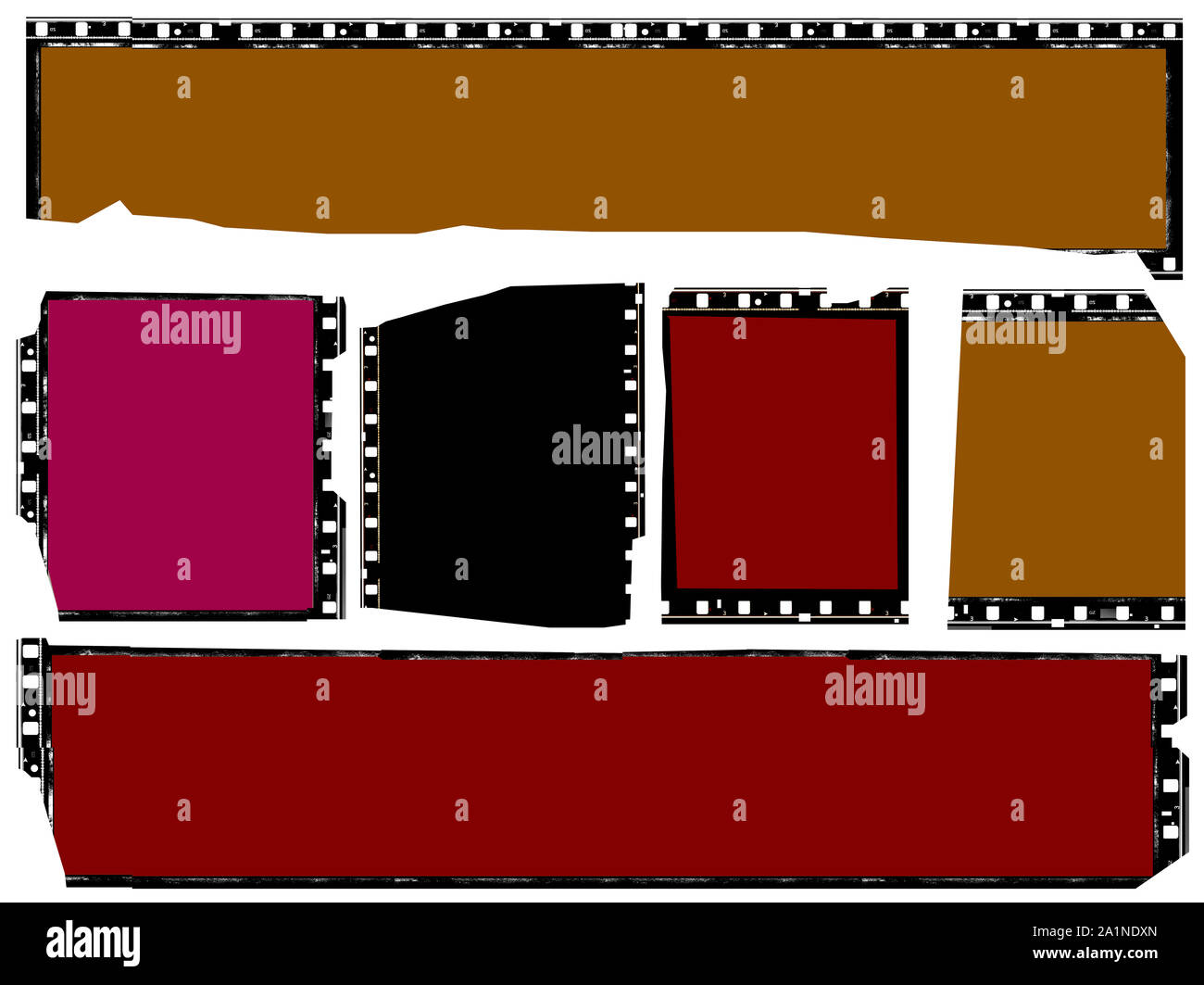 Vintage movie camera illustration Cut Out Stock Images & Pictures - Alamy