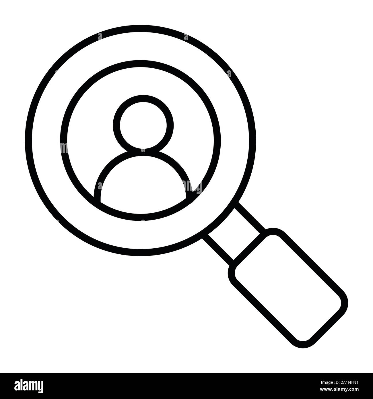 See look identify Stock Vector Images - Alamy