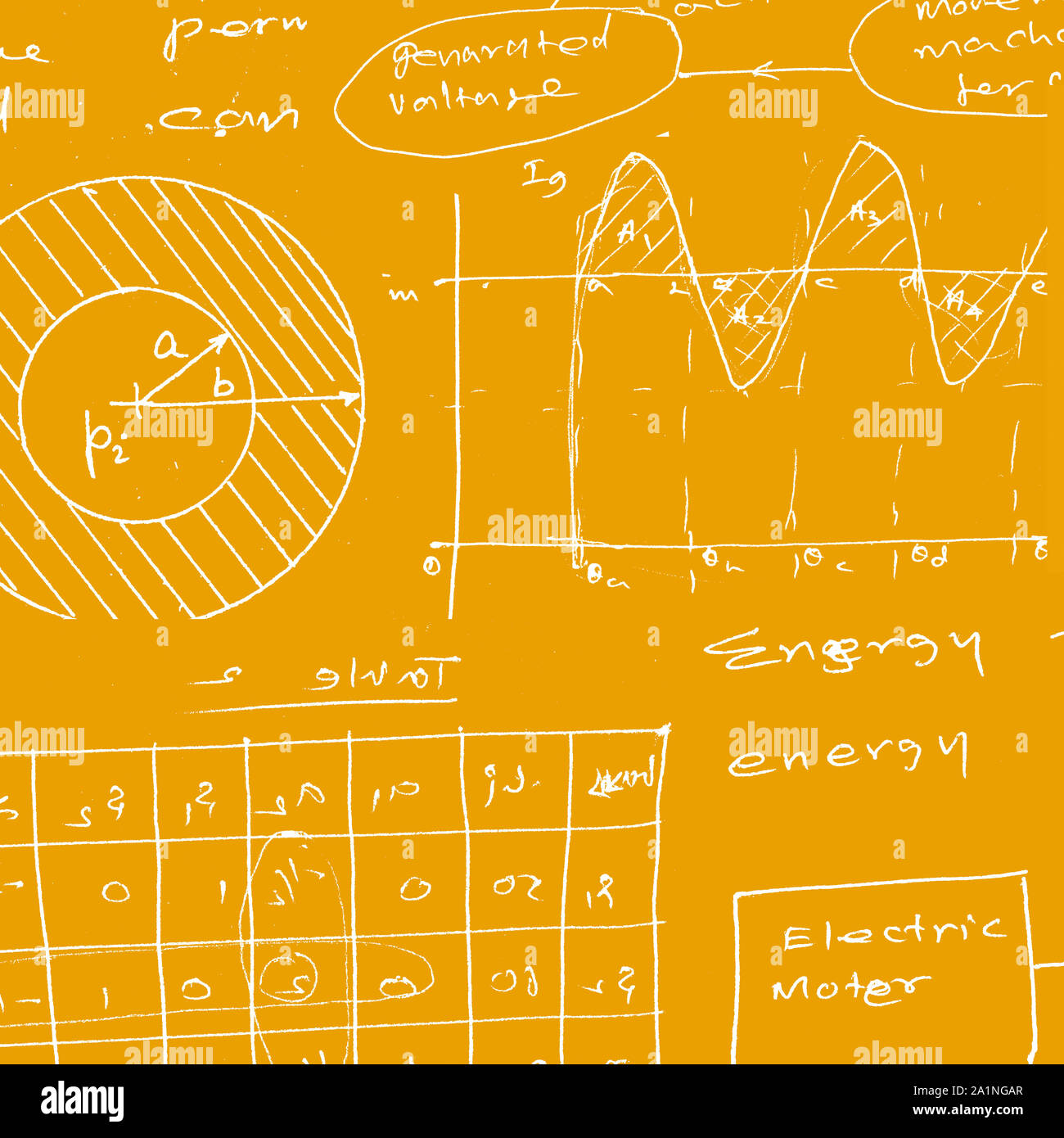 Close up part of a engineering mathematical background Stock Photo - Alamy