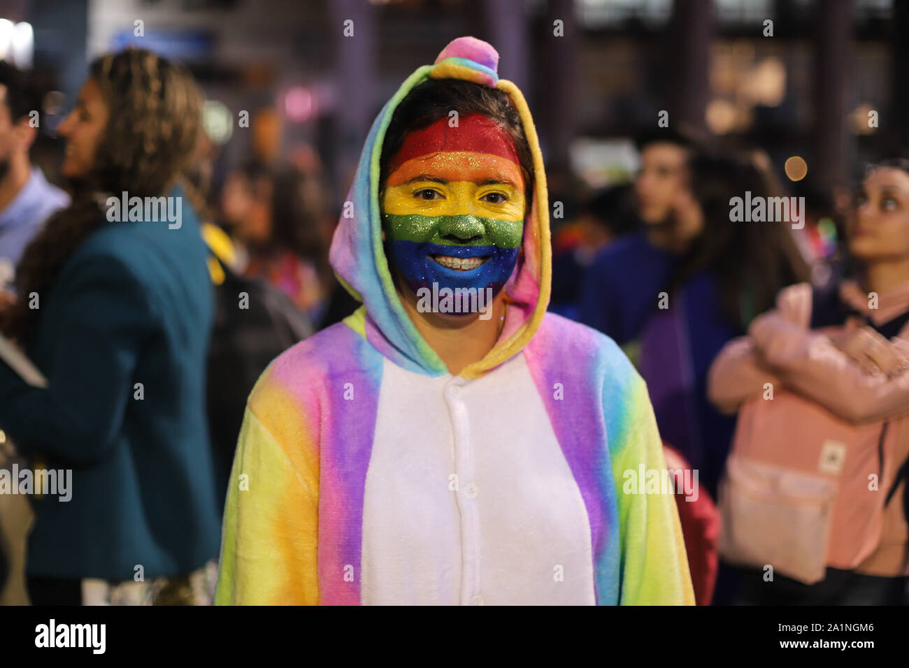 Lgbt face paint hi-res stock photography and images - Alamy