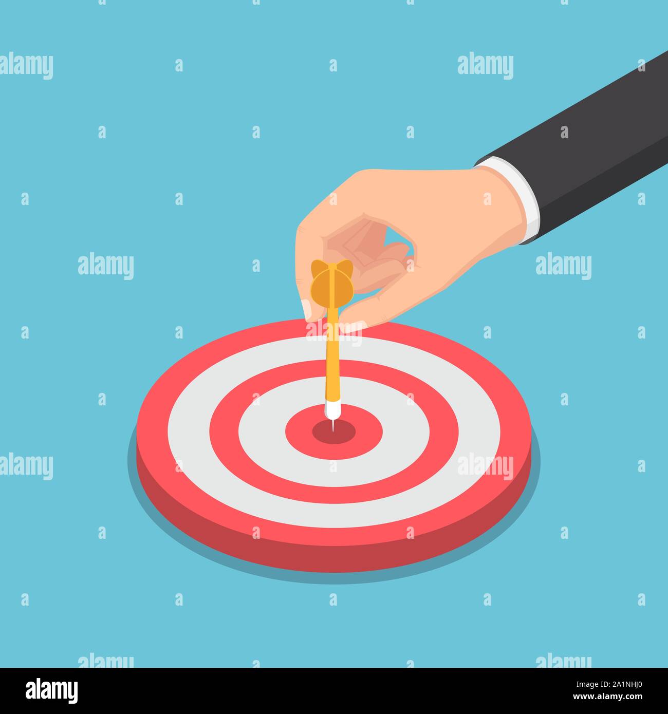 Bullseye target Stock Vector Images - Alamy