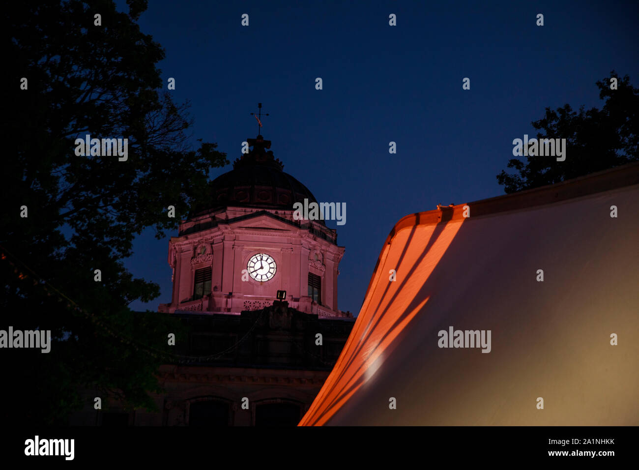 Frontera Bugalu performs during the Lotus Festival, Friday, September ...
