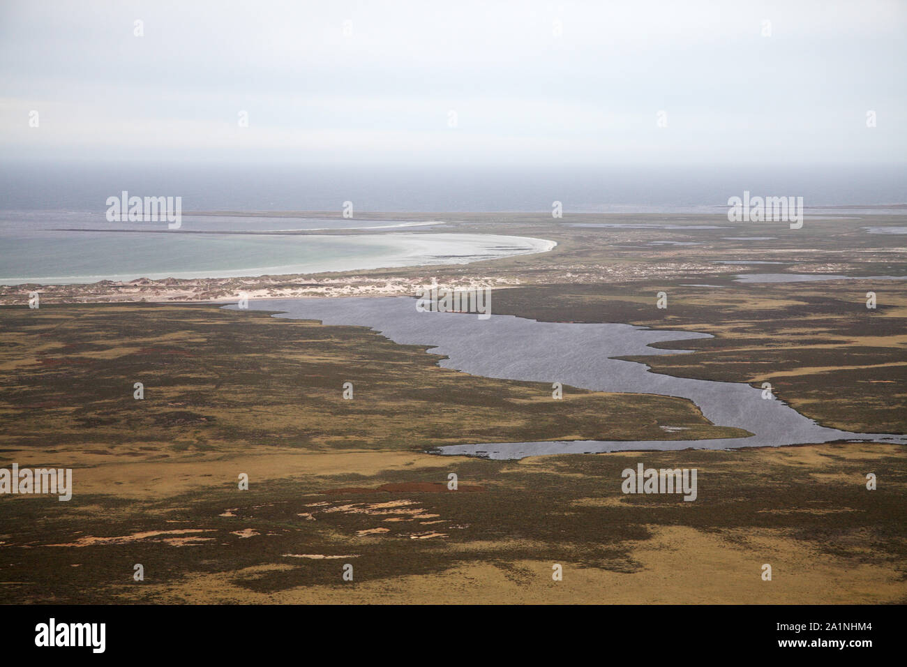 Aerial view falklands islands hi-res stock photography and images - Alamy