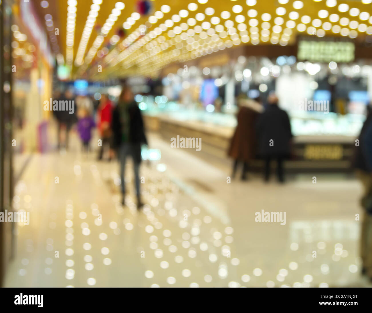 Defocused scene inside modern hi-res stock photography and images - Alamy