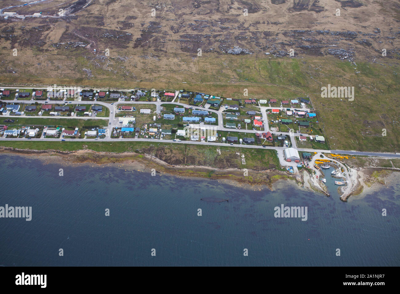 Falkland islands aerial hi-res stock photography and images - Alamy