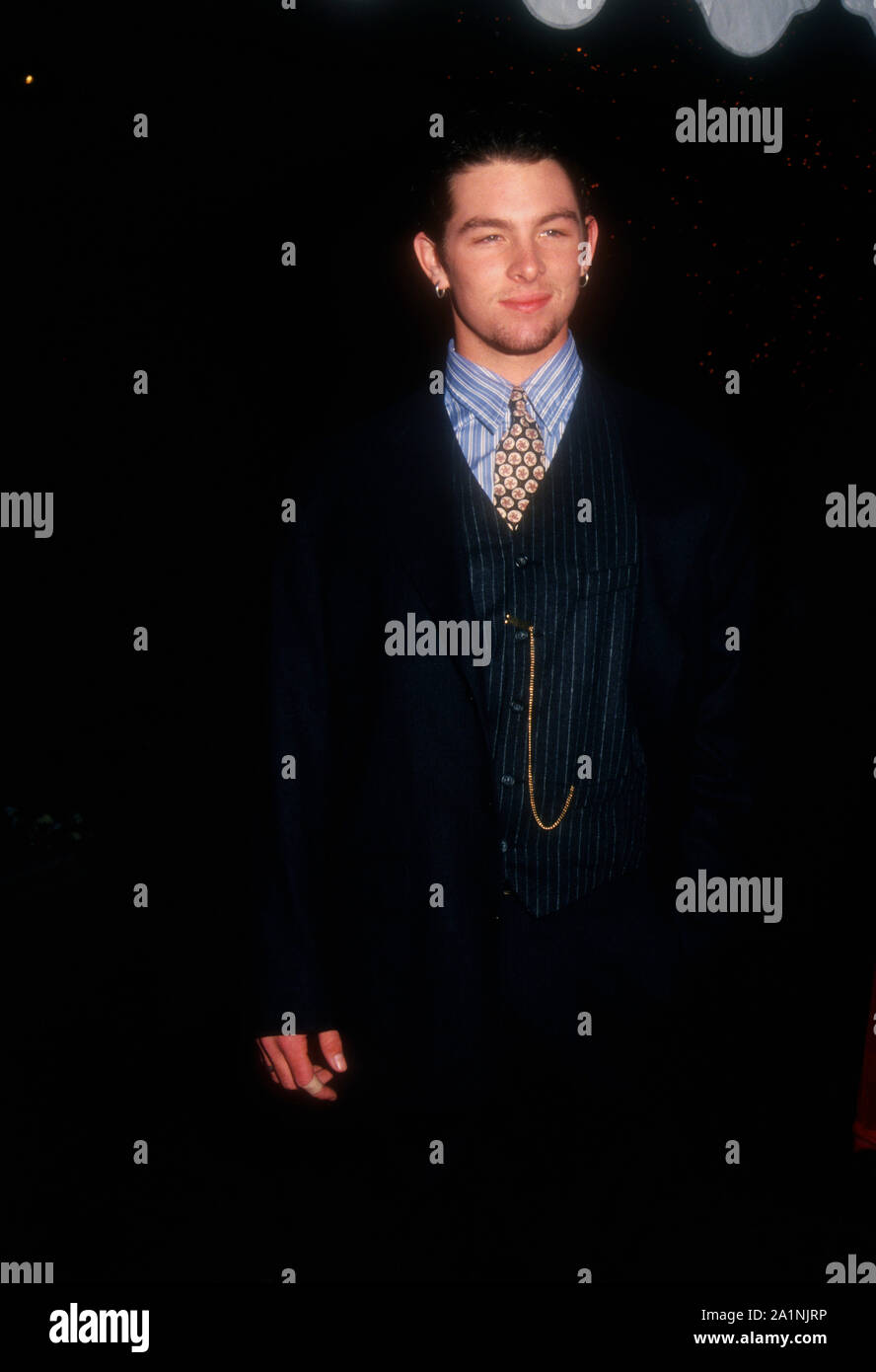 Pasadena, California, USA 9th January 1995 Actor Ryan Francis attends ...