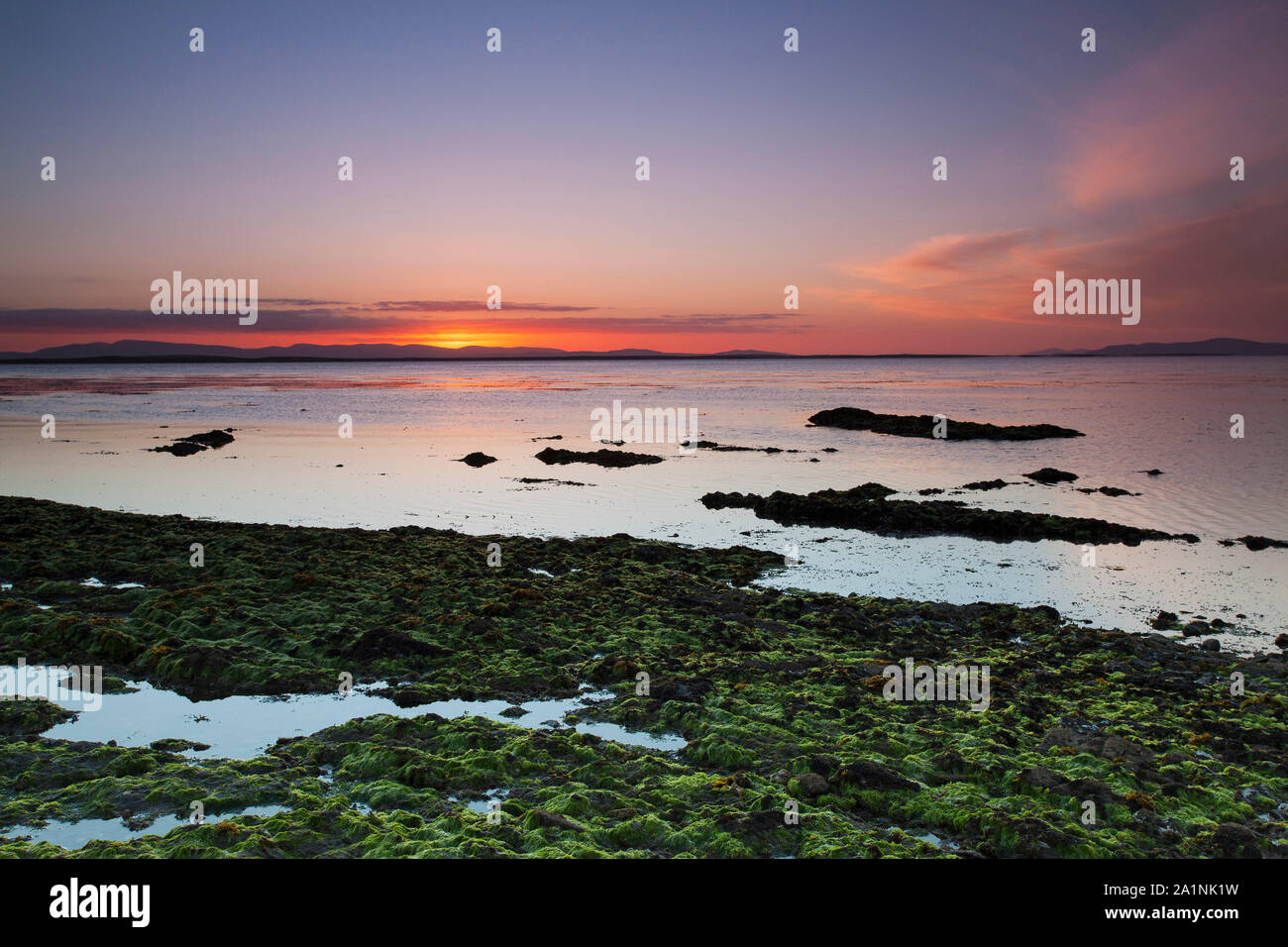 View across Pebble Sound to Brocken Island and Golding Island from ...
