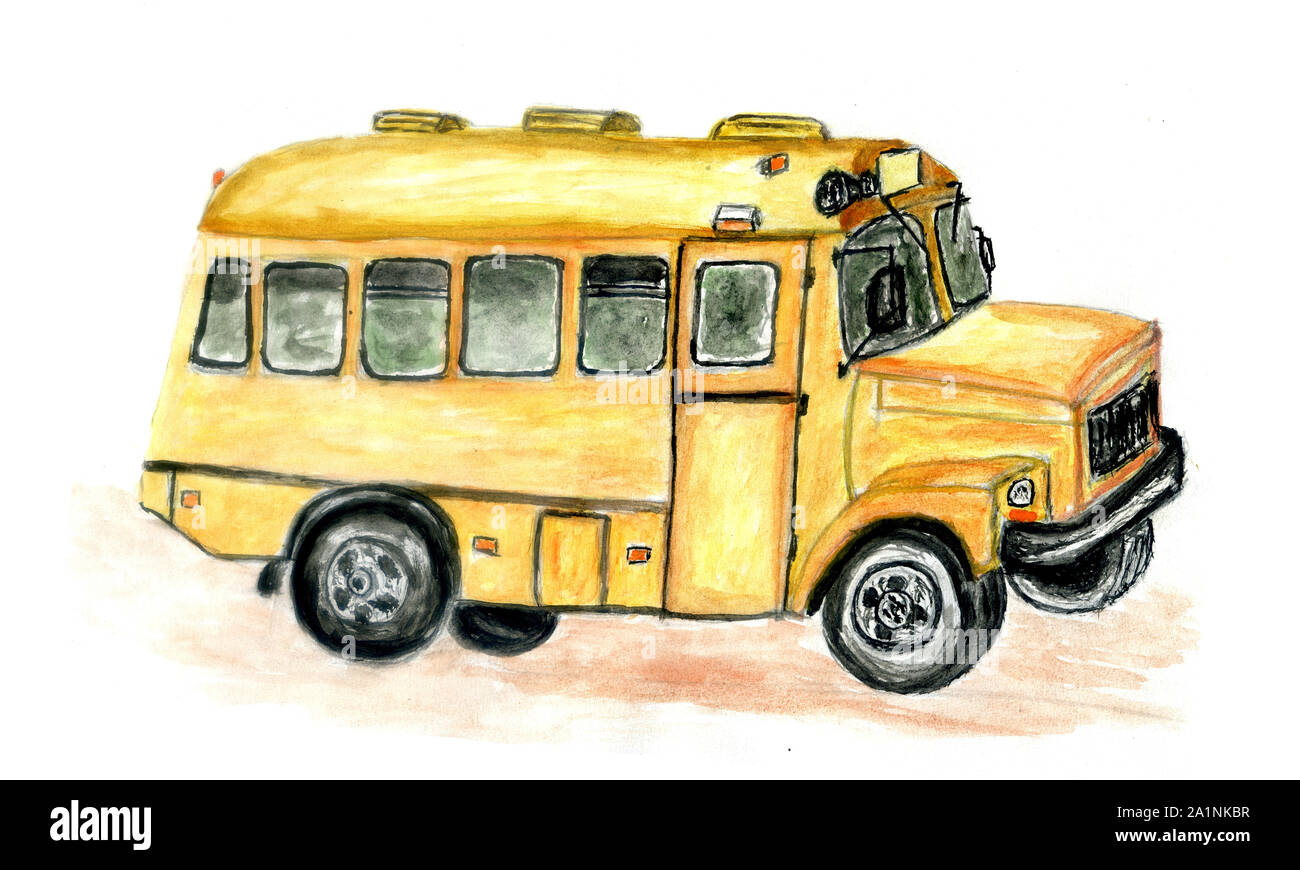 Cartoon Bus High Resolution Stock Photography and Images - Alamy