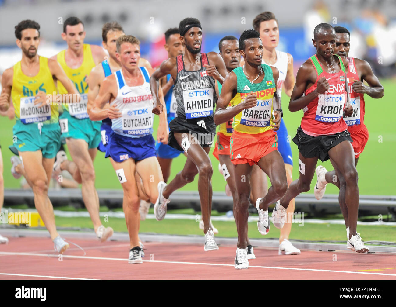Ethiopian long distance runners hi-res stock photography and images - Alamy
