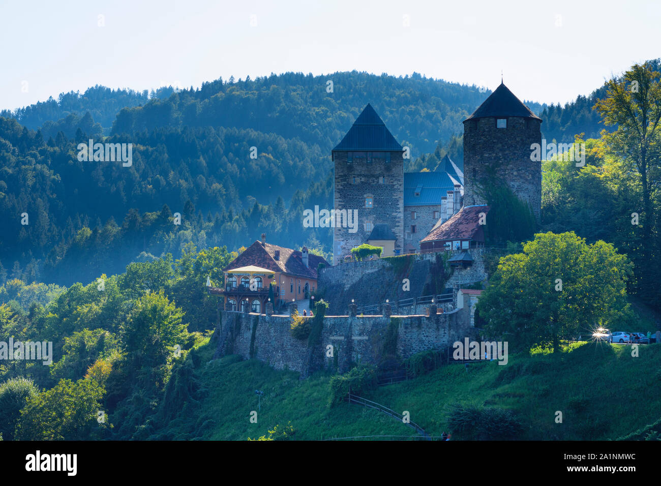 Castle deutschlandsberg styria austria hi-res stock photography and ...