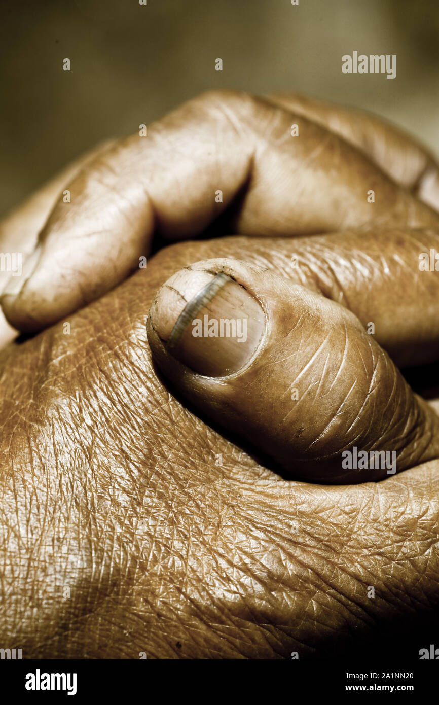 Human Hand with unique details Stock Photo - Alamy