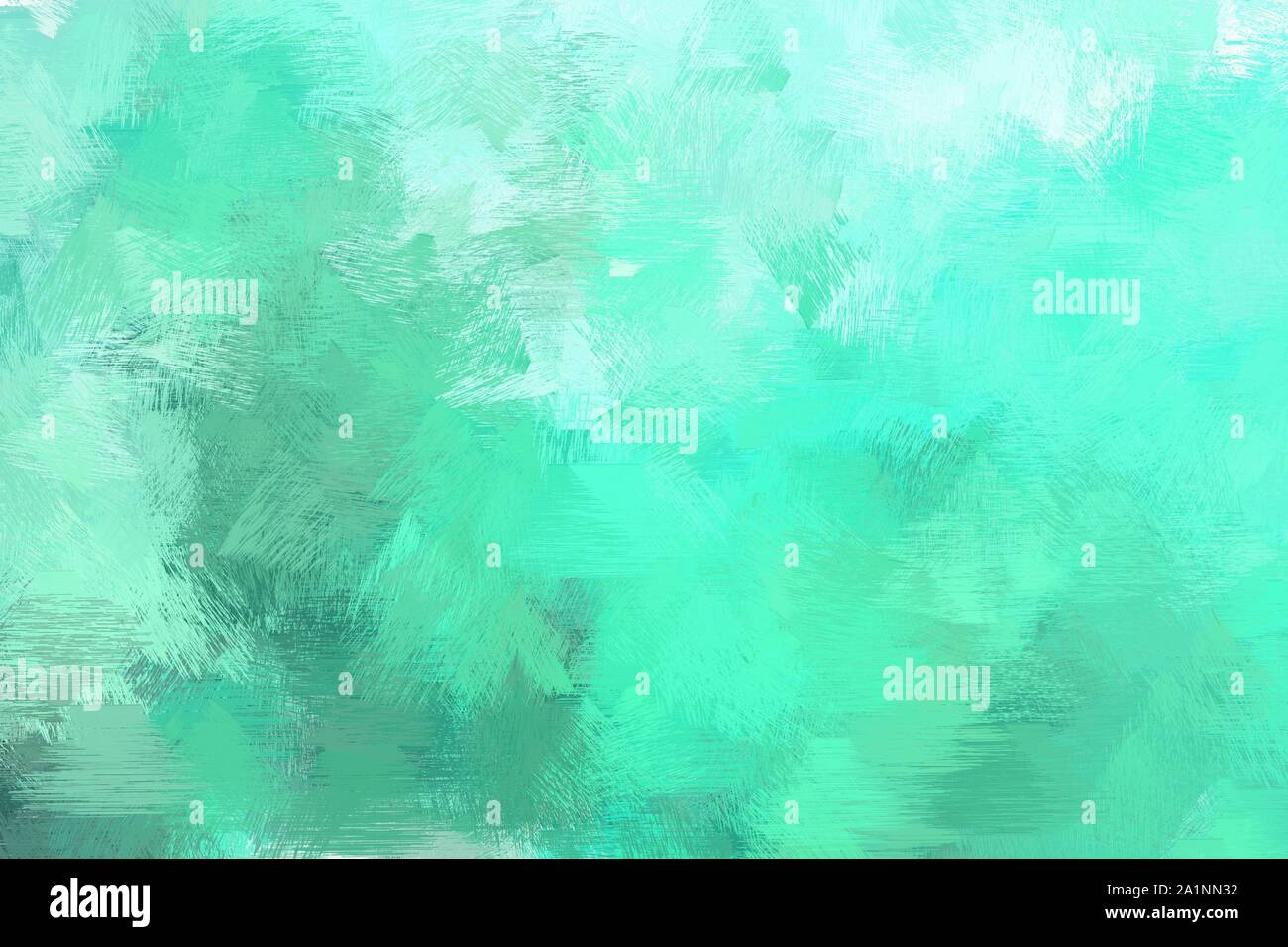 abstract grunge brush drawn illustration with medium aqua marine, pale ...