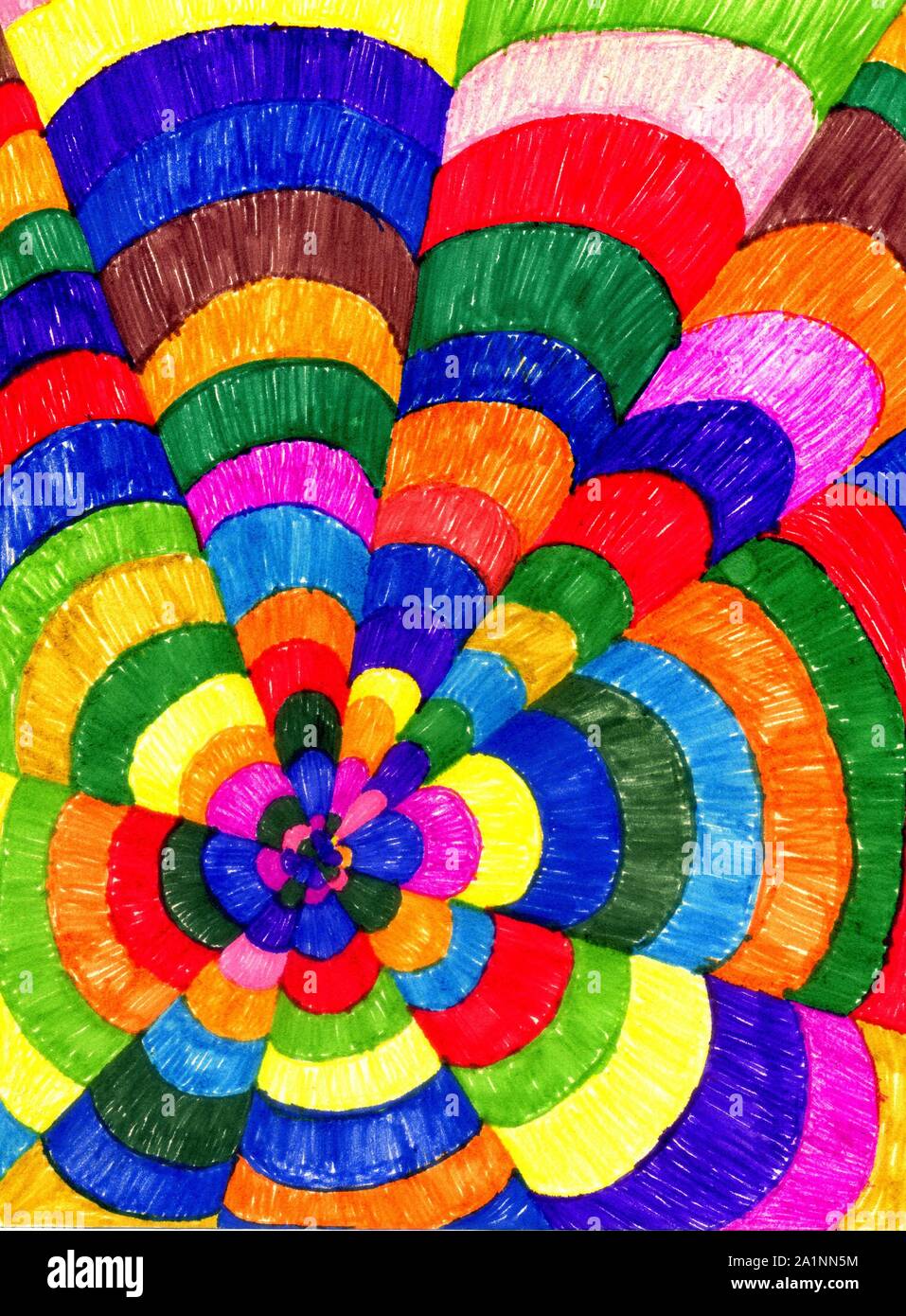 Grunge vibrant multi color texture as artistic background Stock Photo ...