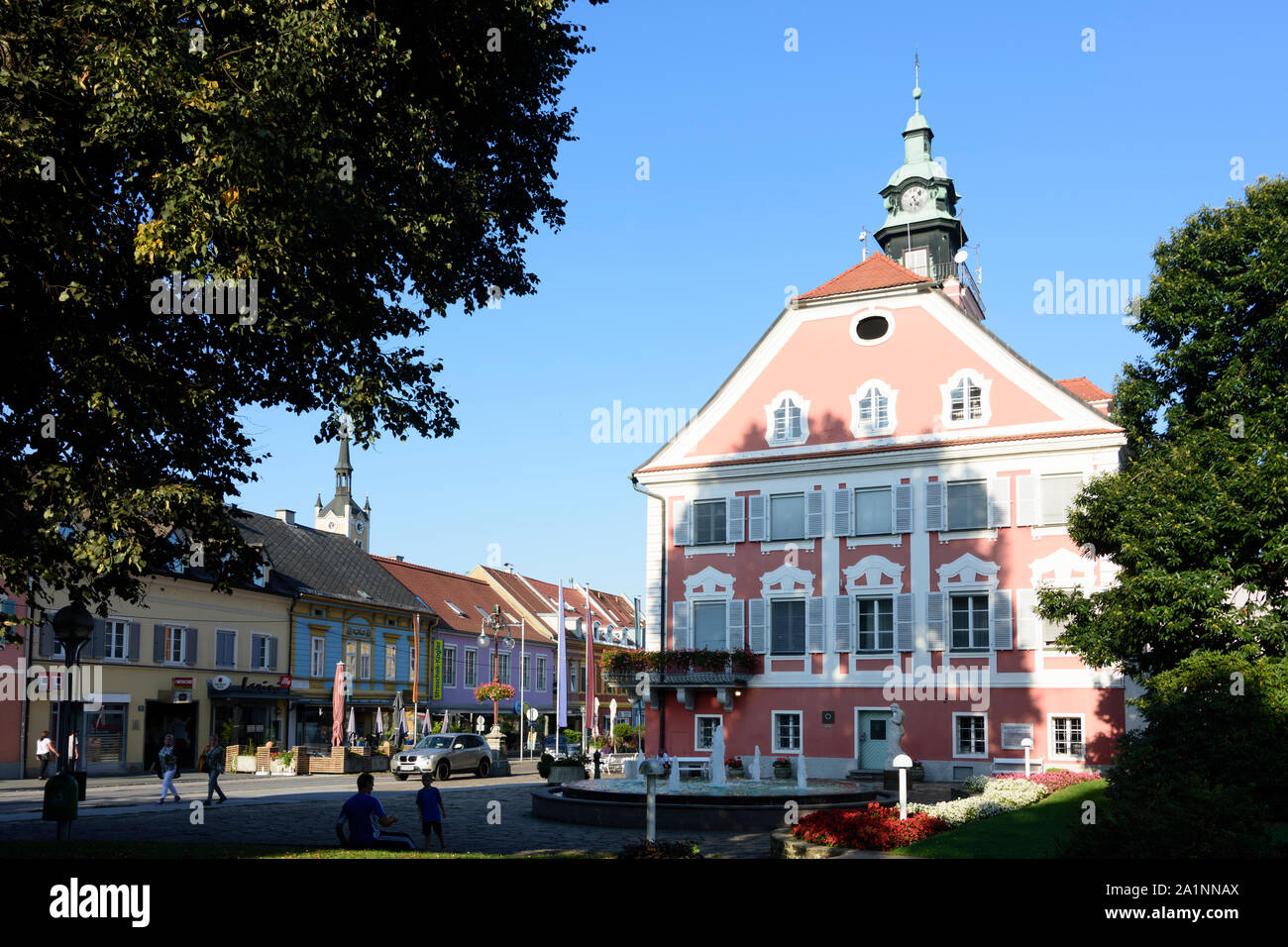 Deutschlandsberg: Town Hall, in Austria, Steiermark, Styria, Süd ...