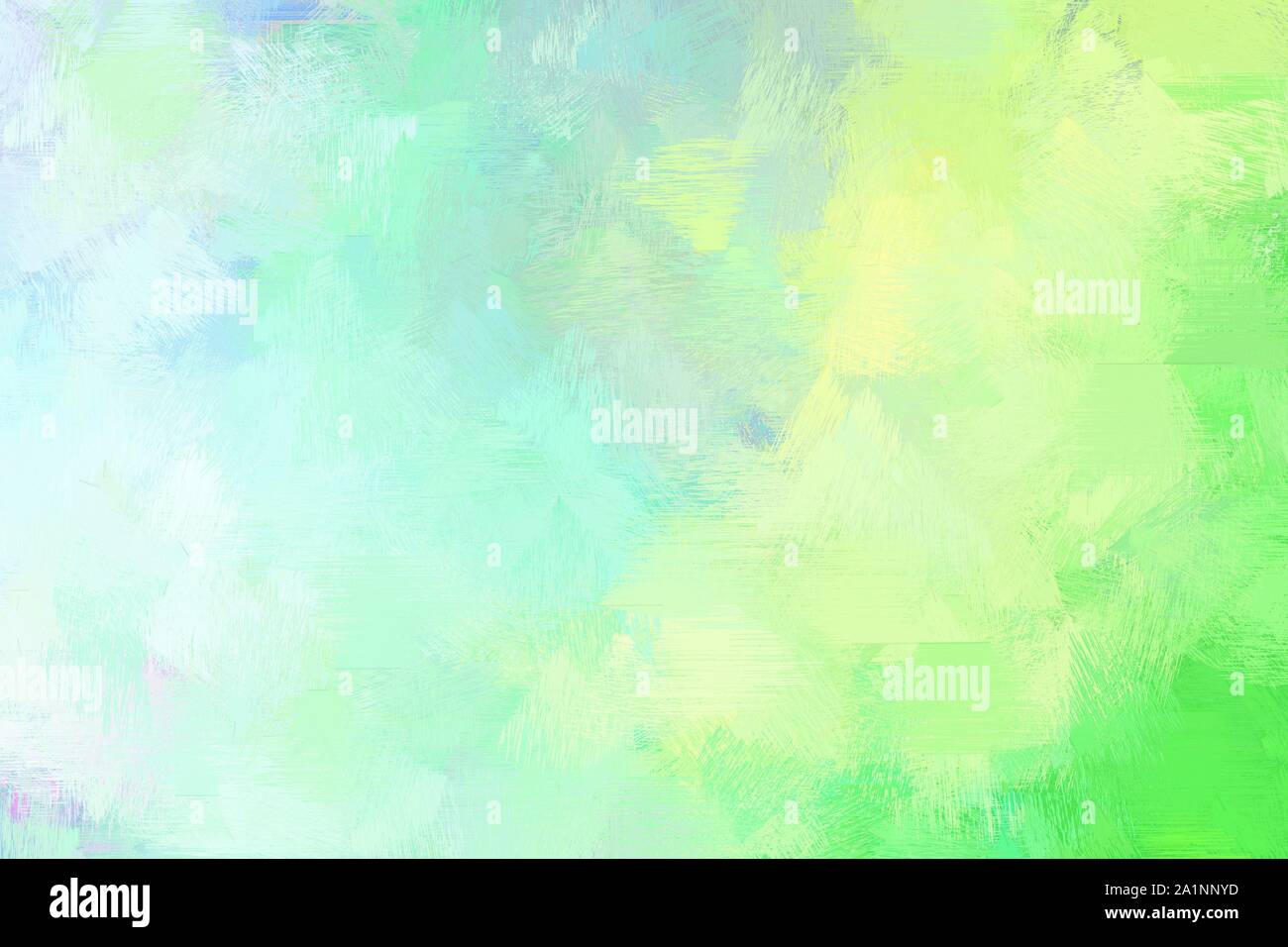 abstract grunge brush painted artwork with tea green, pastel green and ...