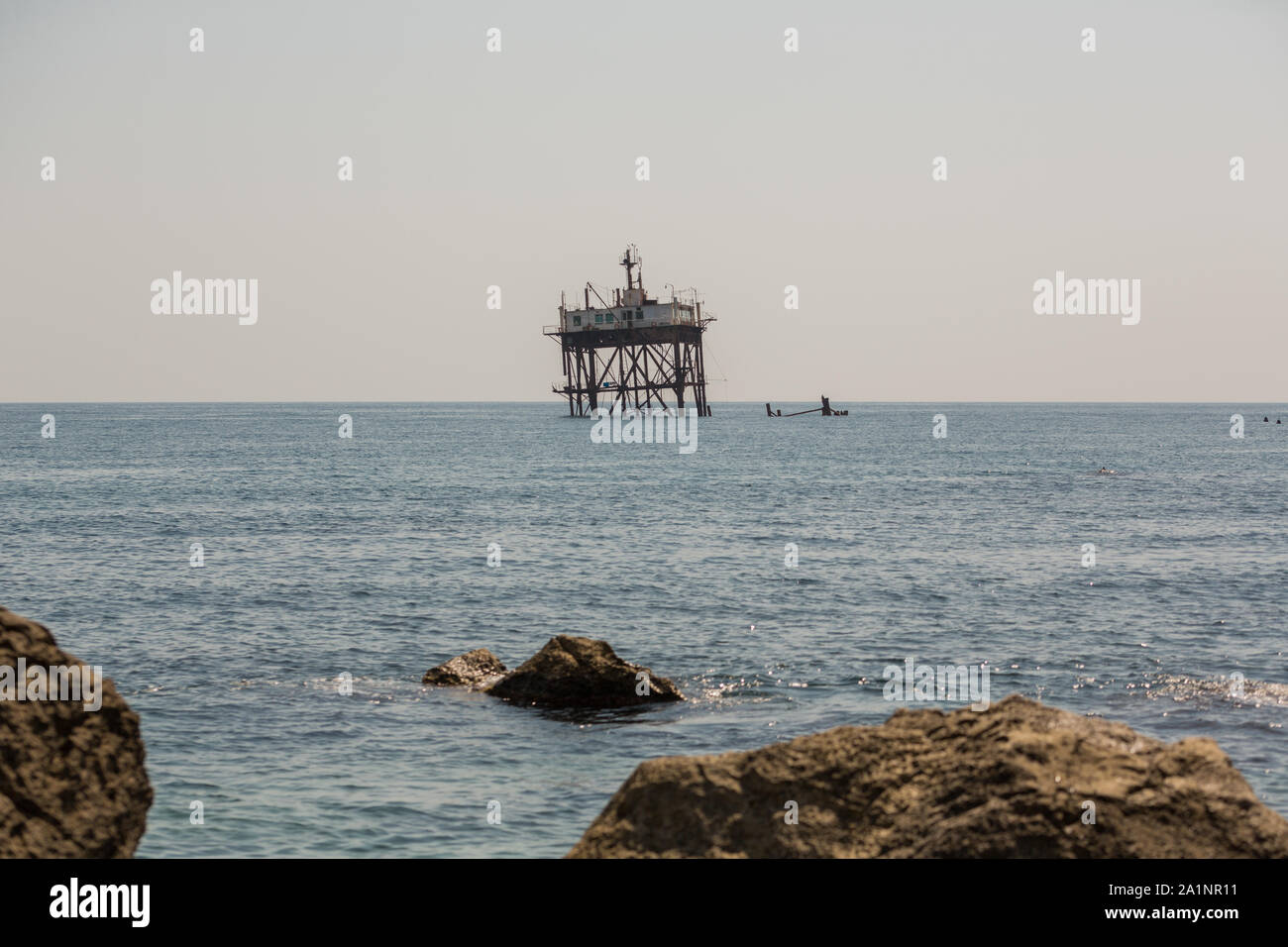 Crimea sea station platform nature hi-res stock photography and images ...