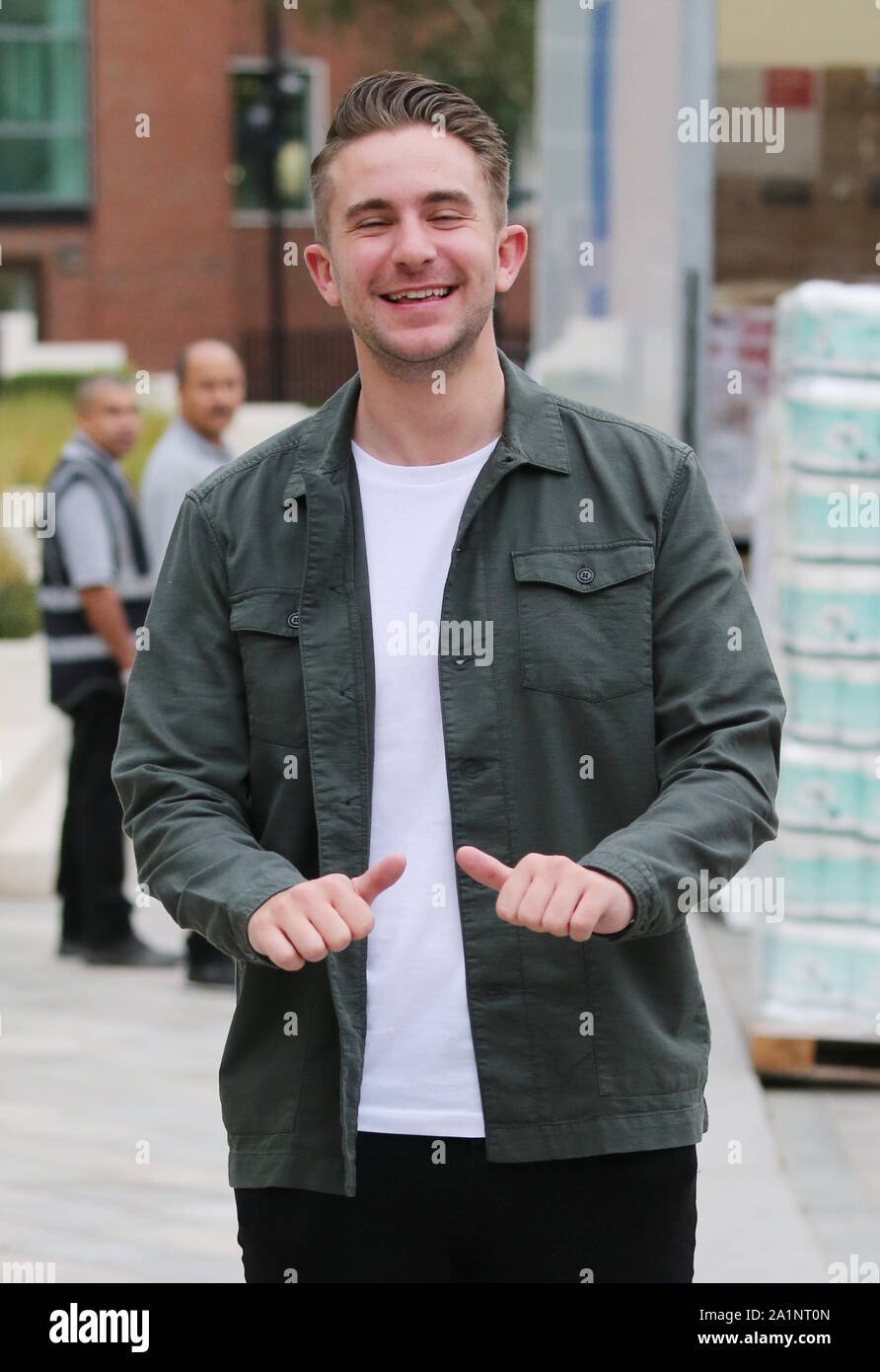 Tony Clay outside ITV Studios today Featuring: Tony Clay Where: London ...
